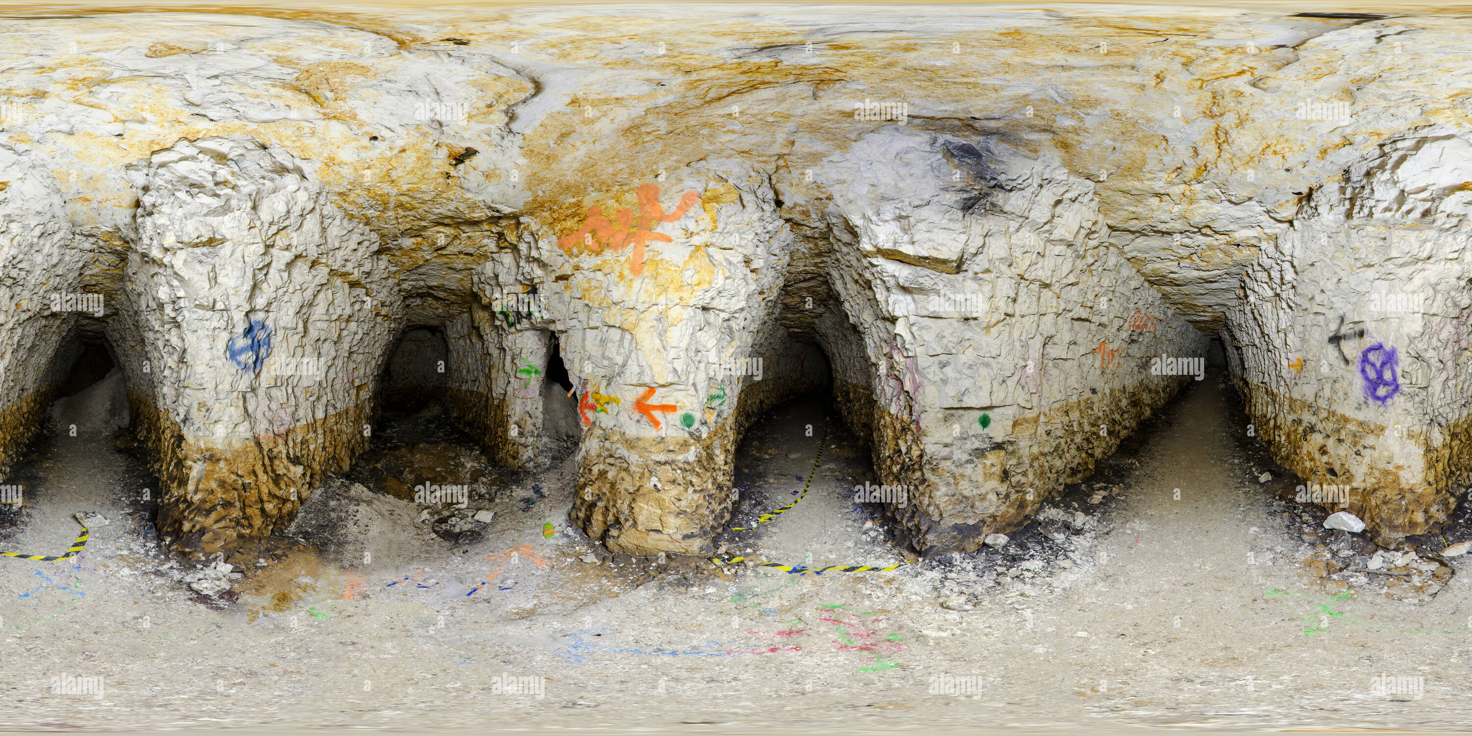 360° view of Abandoned Chalk Mine in Norwich - Alamy