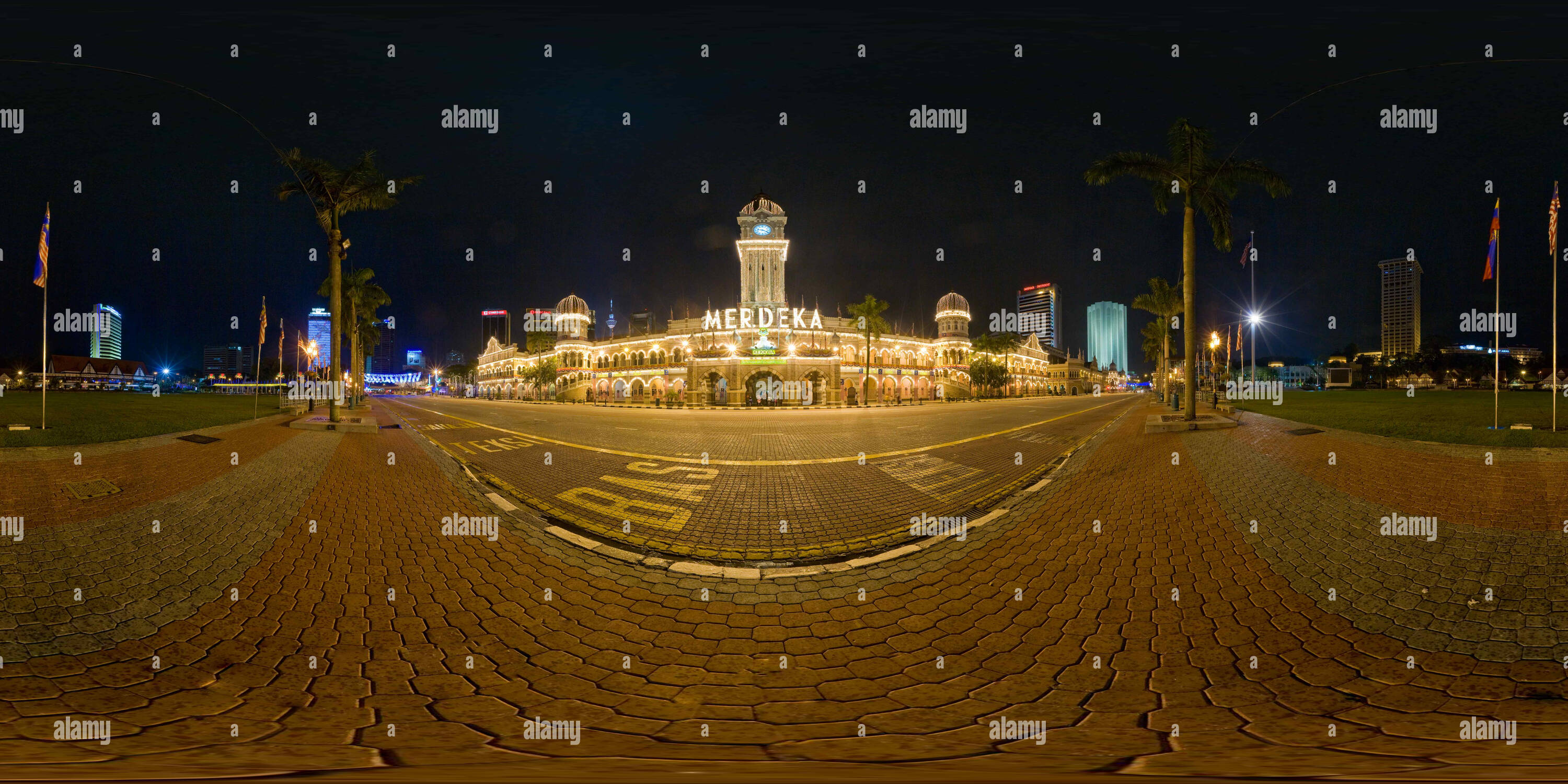 360° view of Dataran Merdeka - Independence Square - Alamy