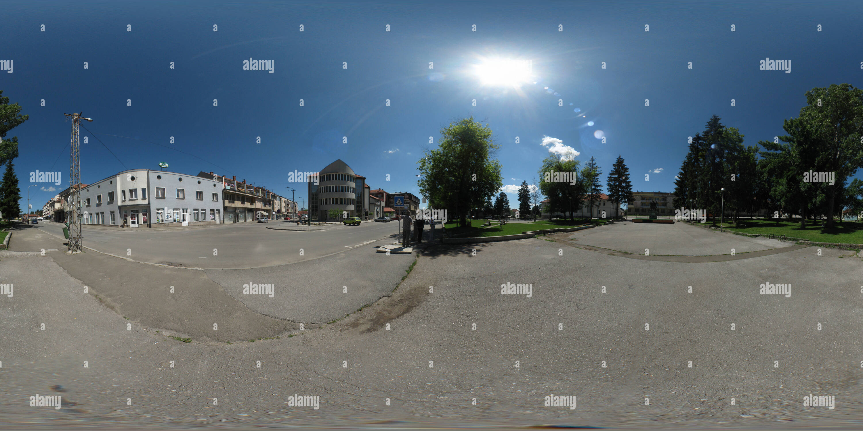 360° view of Sjenica - Town Park - Alamy