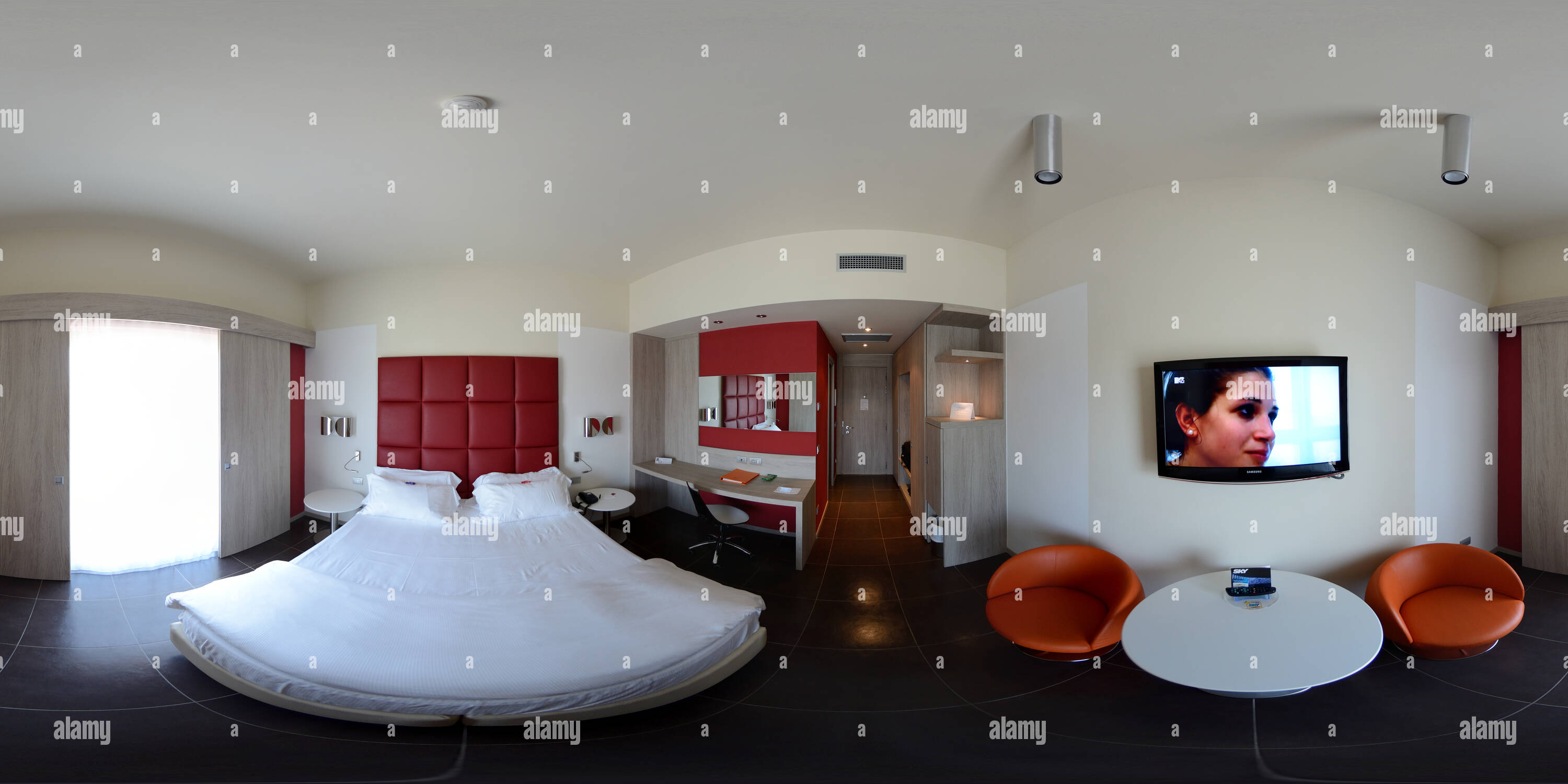360° view of In the hotel room - Alamy