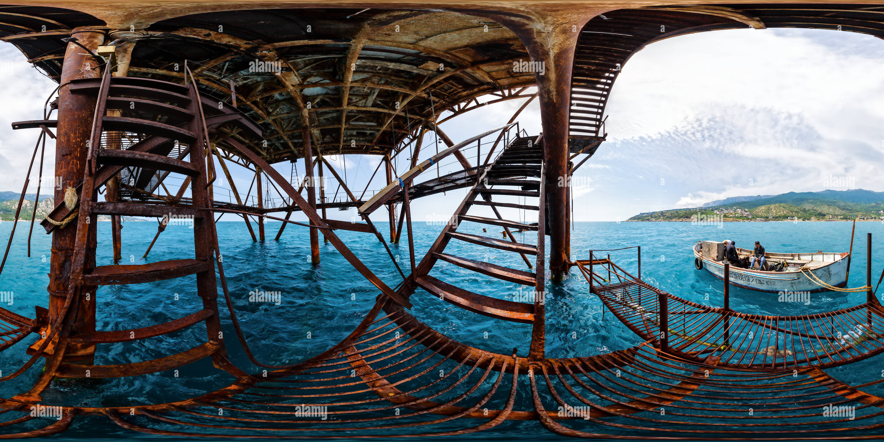 360° view of Marine Scientific Platform - 04 - Alamy
