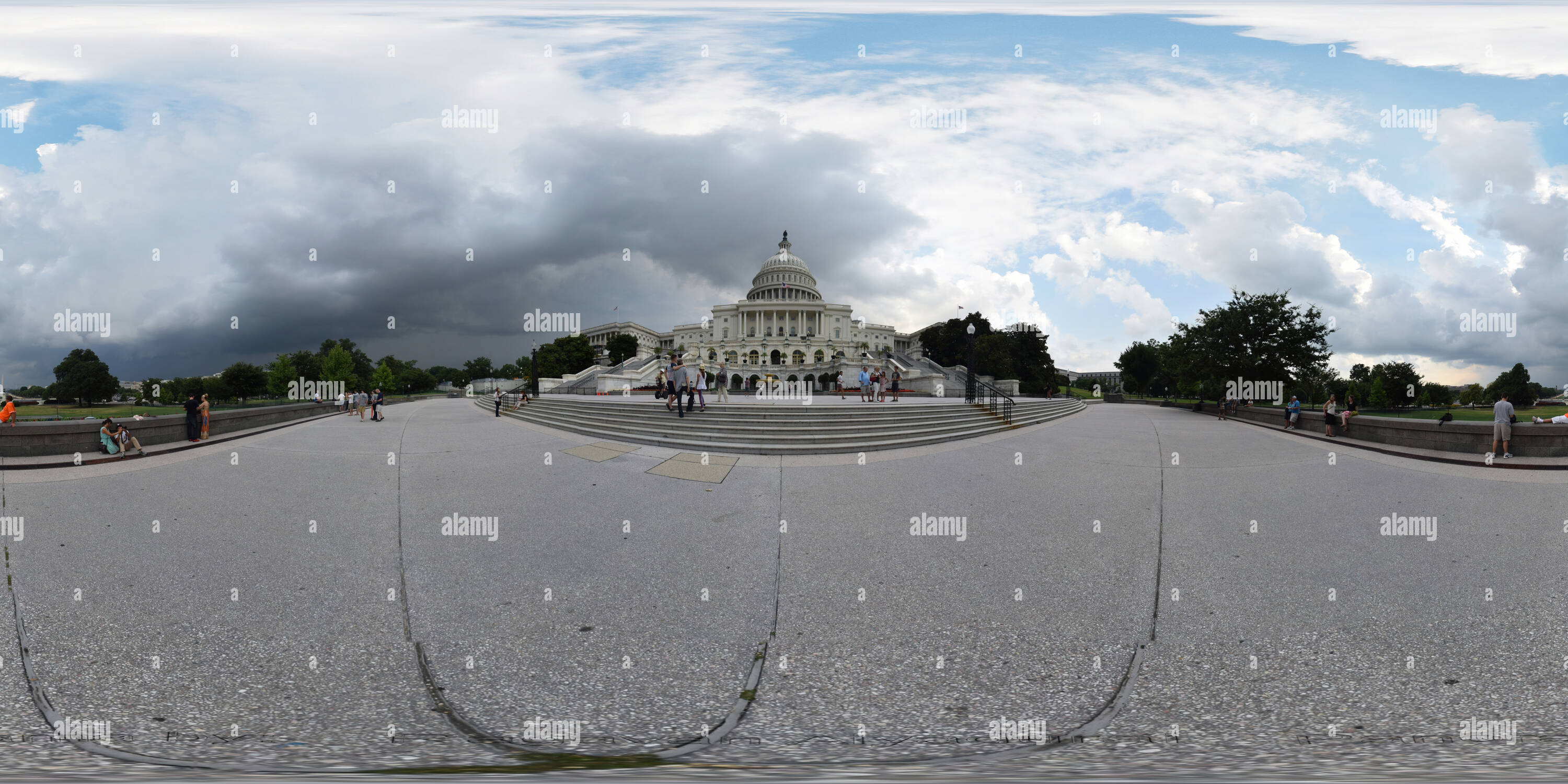 360° view of Capitol Hill, Washington DC, USA - Alamy