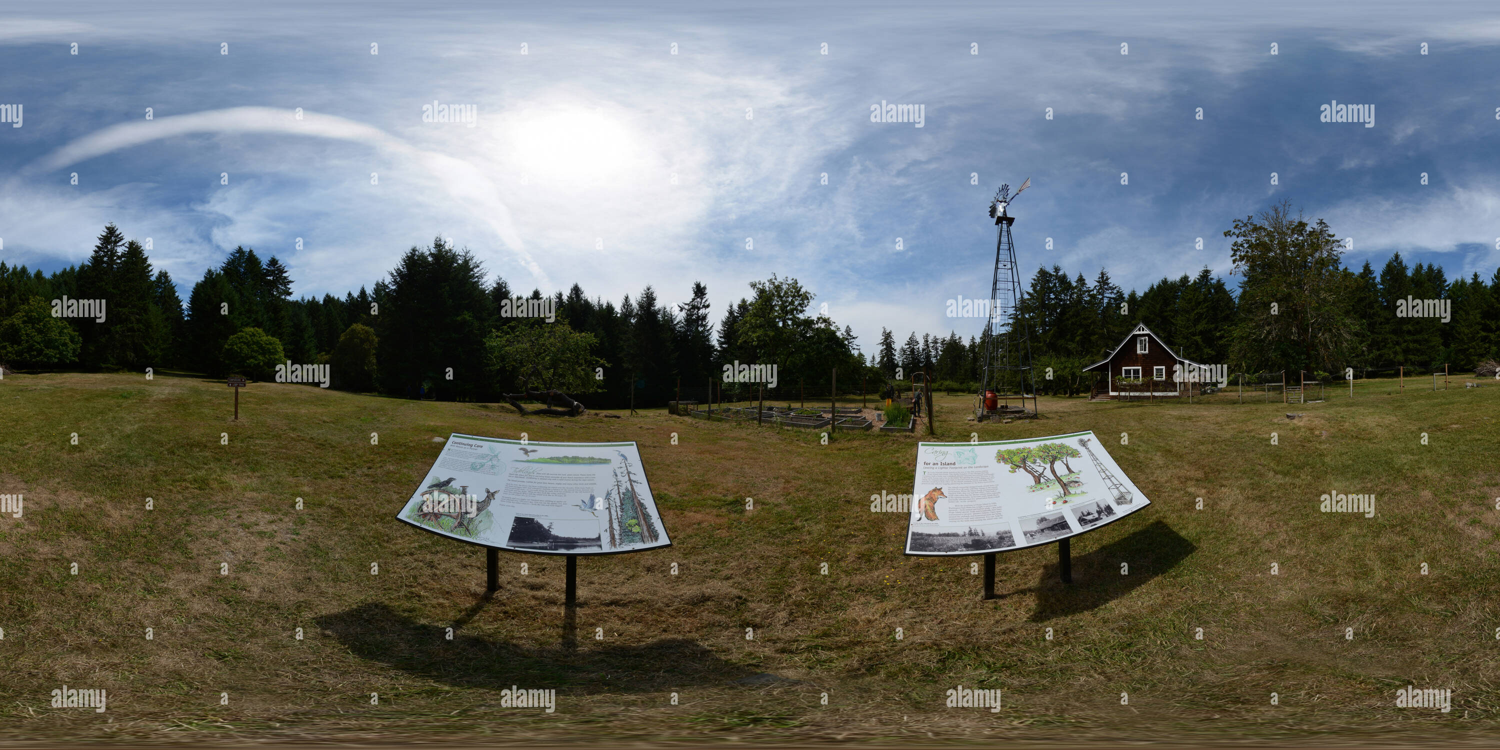 360° view of Hope Island State Park (Mason Co.) Washington State, USA ...