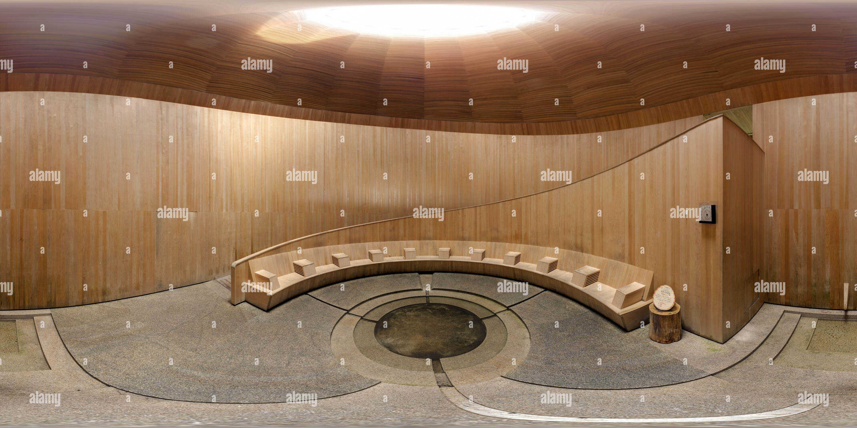 360° view of Inside of Rokko Shidare Observatory - Alamy