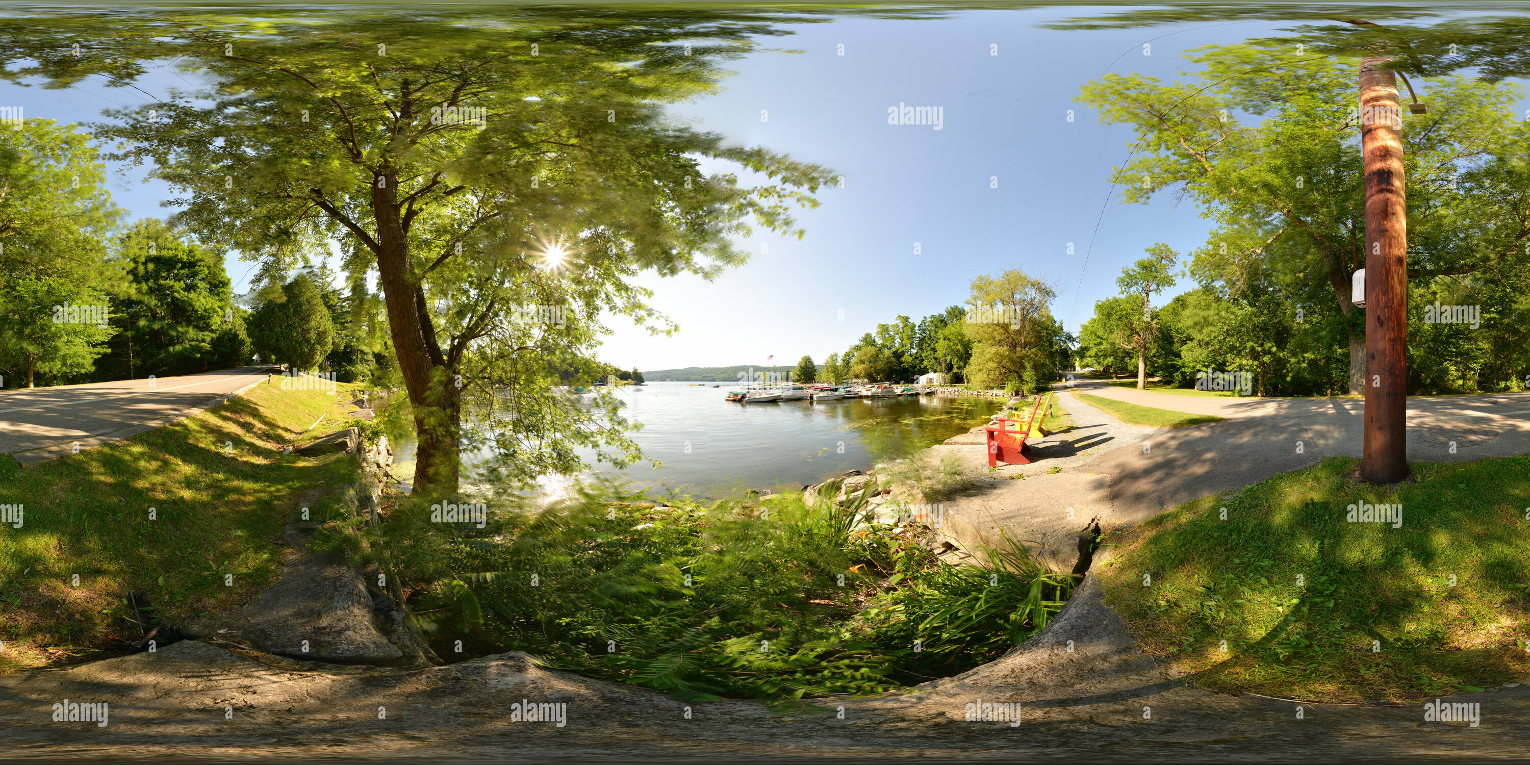 360° view of Basin Harbor Club Two - Alamy