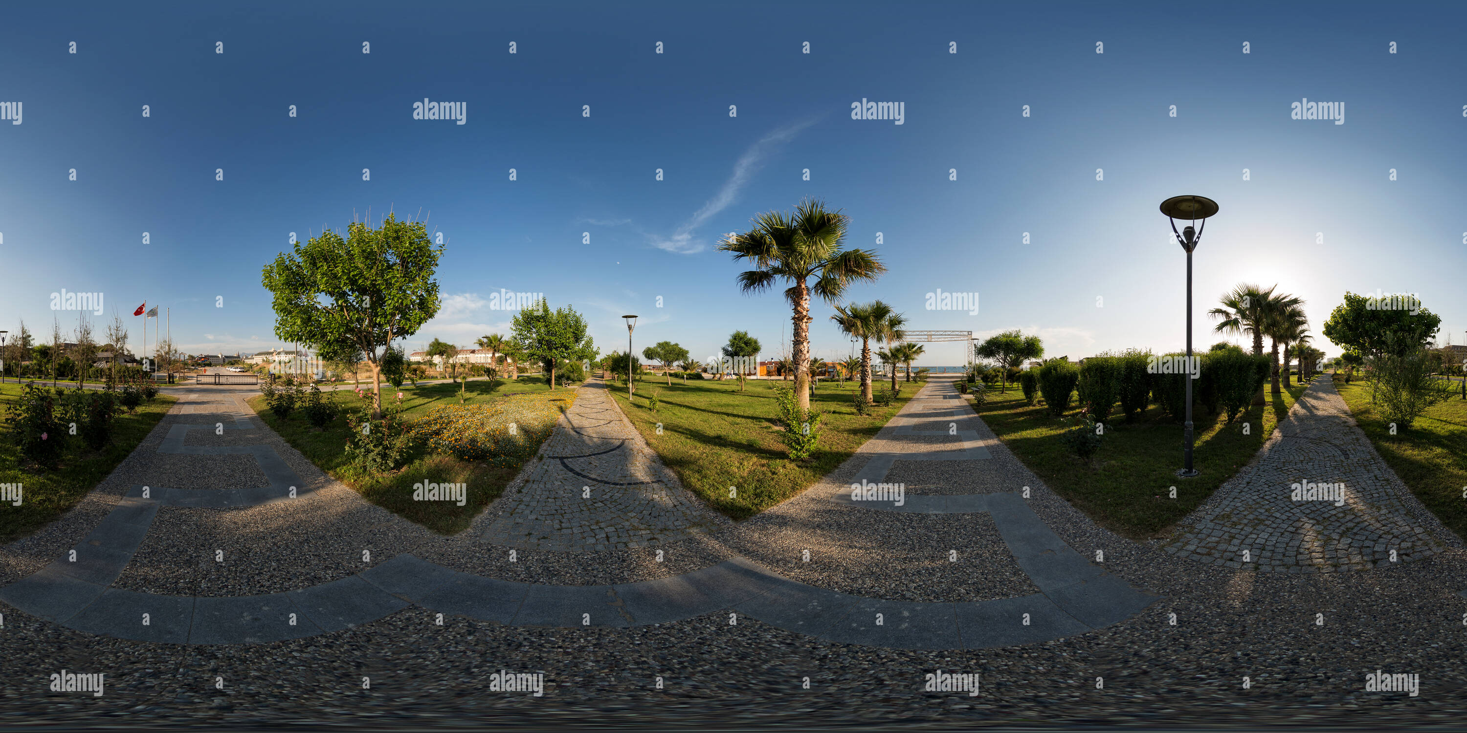 360° view of Turky Side Evrenseki - Beach Promenade - Alamy