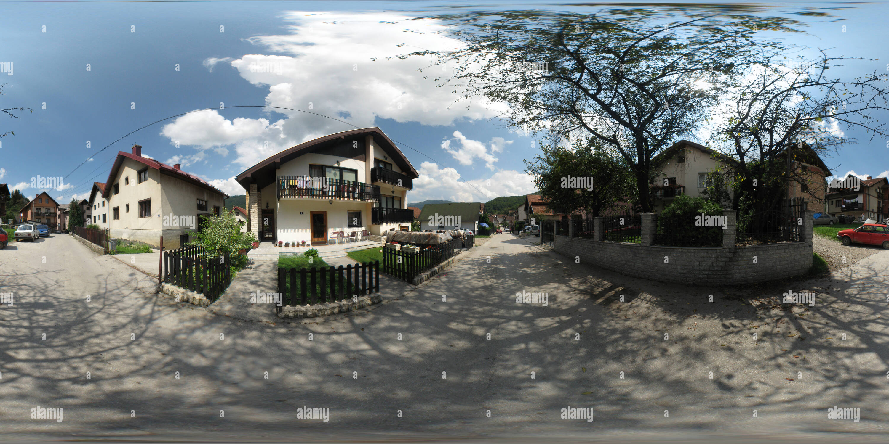 360° view of Ivanjica - Partizanska Street-1 - Alamy
