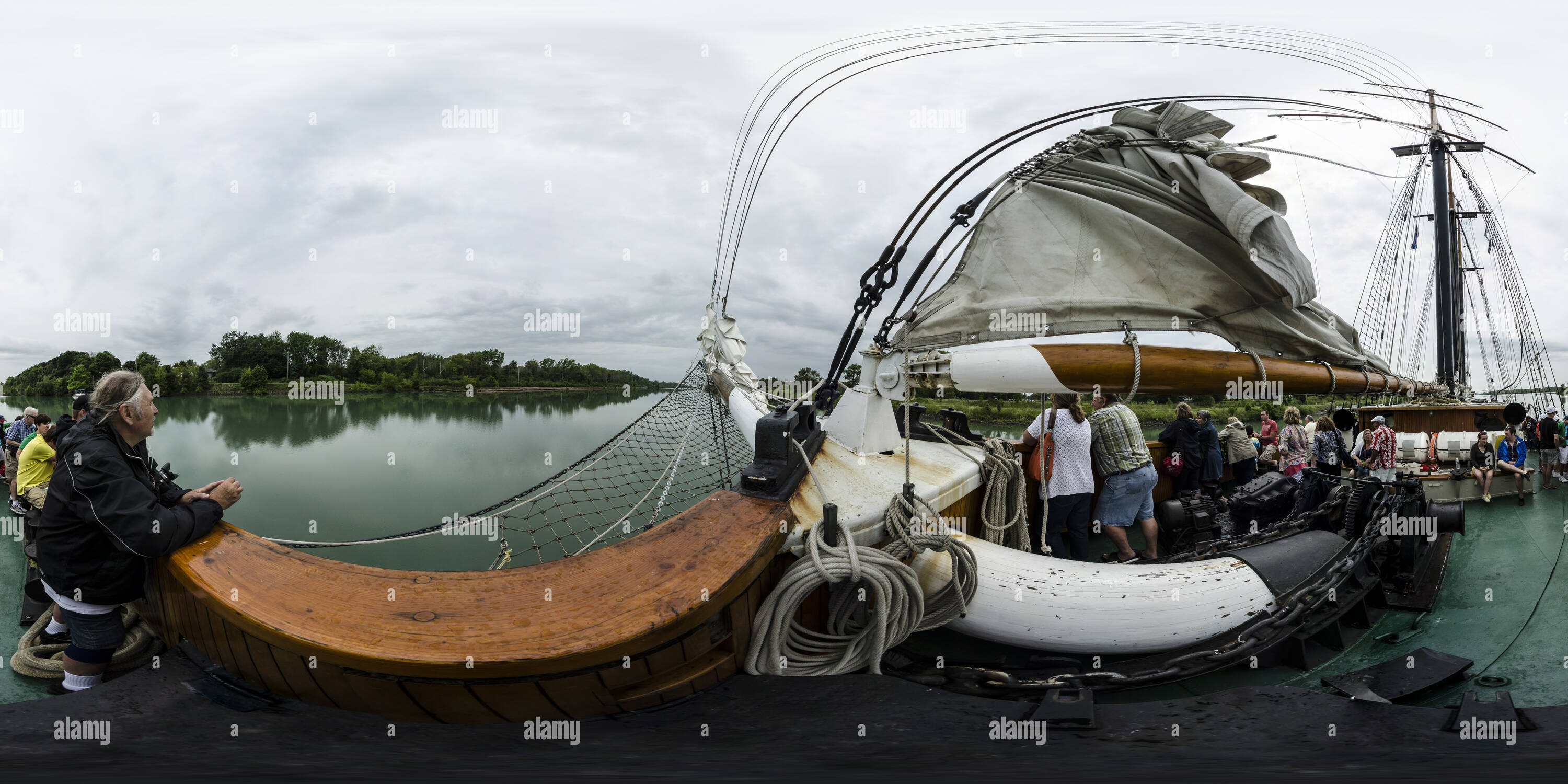 360° view of Empire Sandy at Welland - Alamy