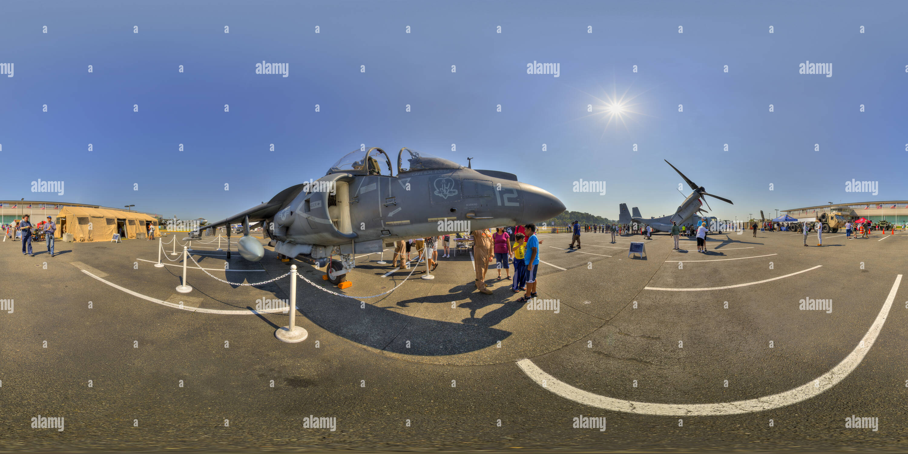 360° view of AV-8B Harrier II, The Museum of Flight, Seattle, WA - Alamy