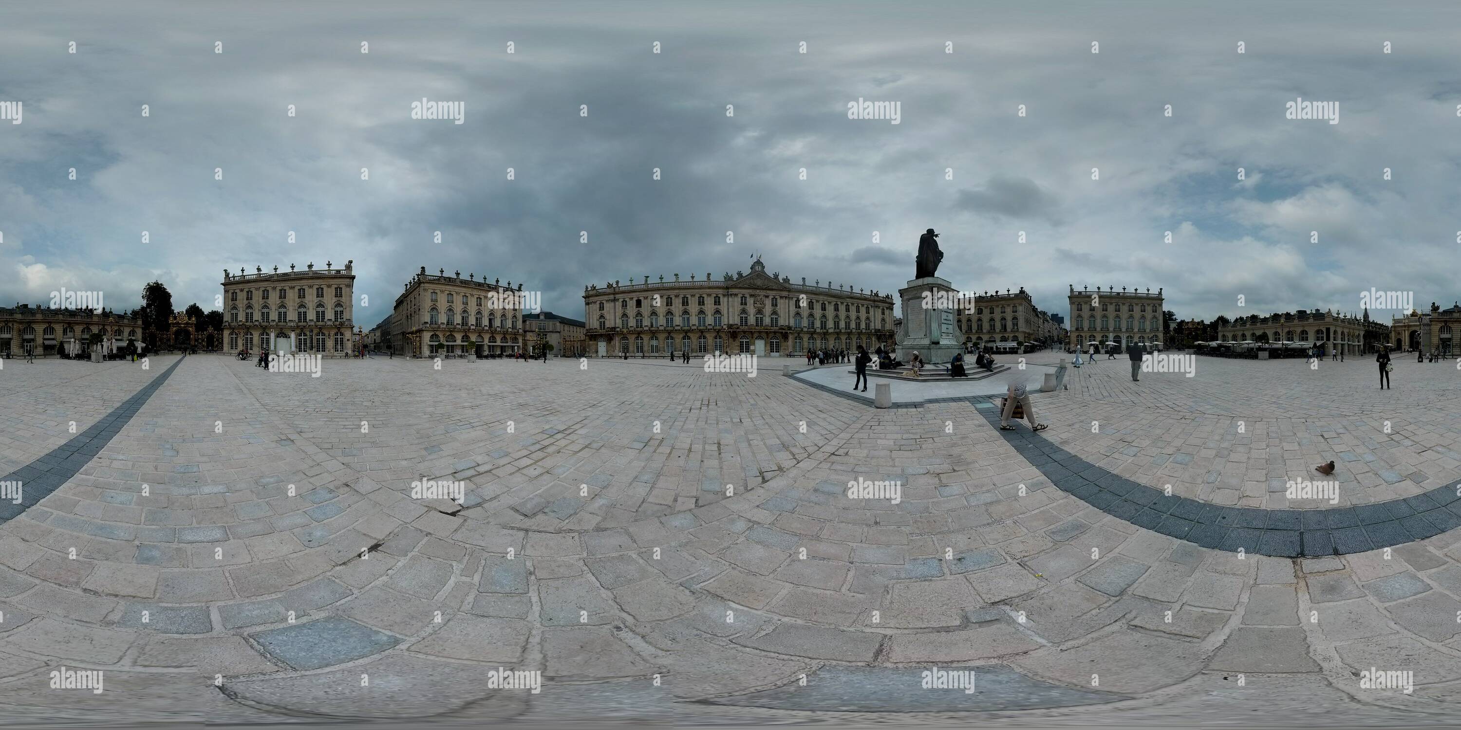360° view of Place Stanislas Nancy - Alamy