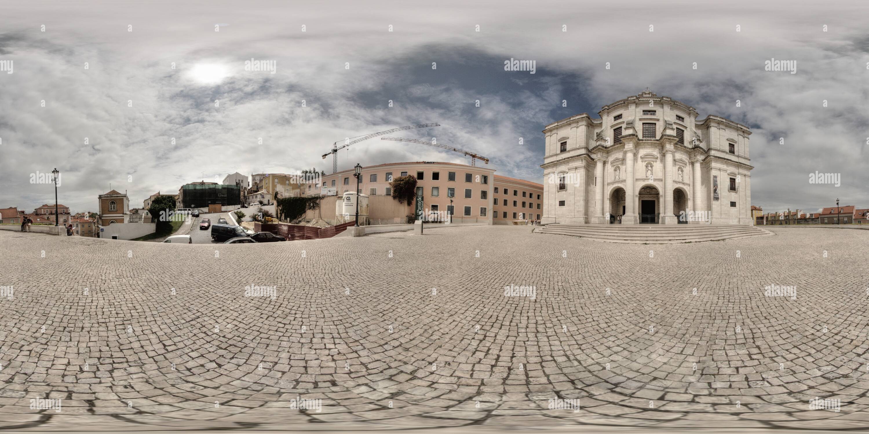 360° view of Lisbon, National Pantheon - Alamy