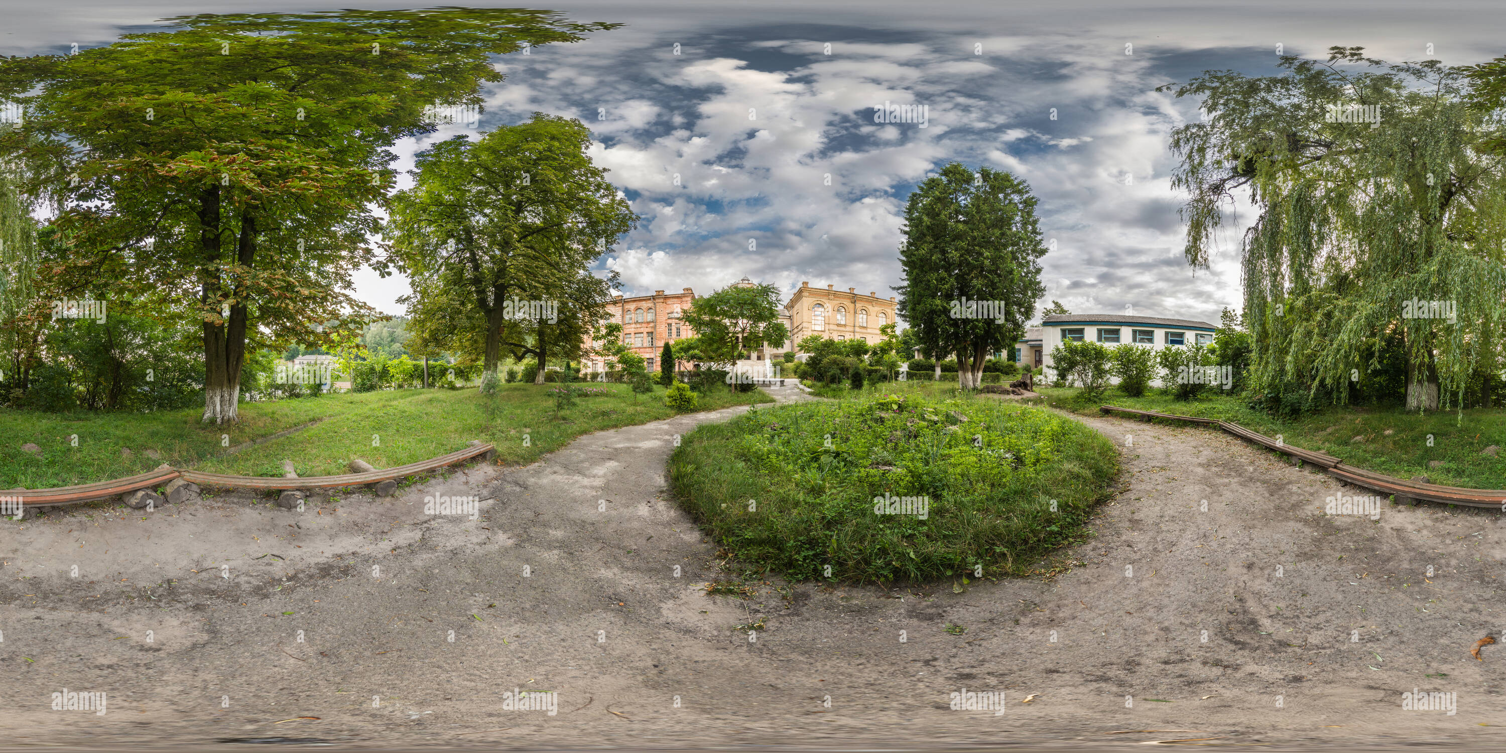 360° view of Countess Dzimbovska's Palace - Alamy