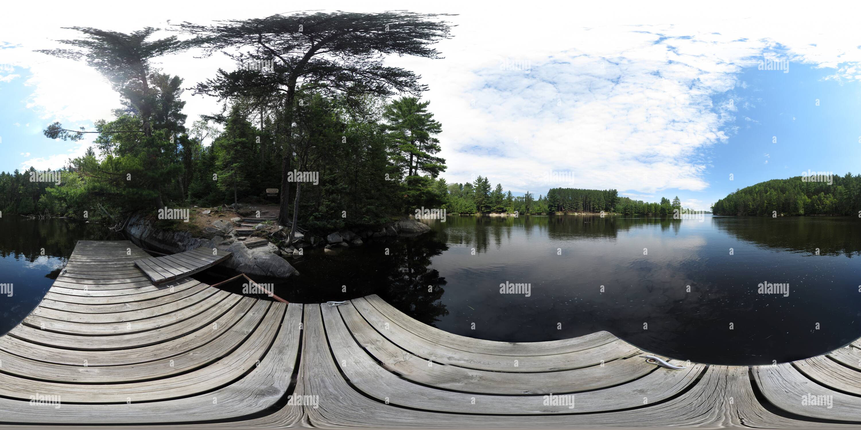 360° view of Crane Lake [1] - Alamy