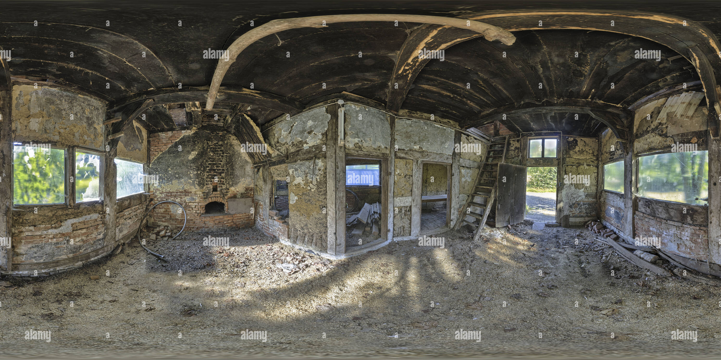 360° view of Blenhorst Altes Backhaus - Alamy