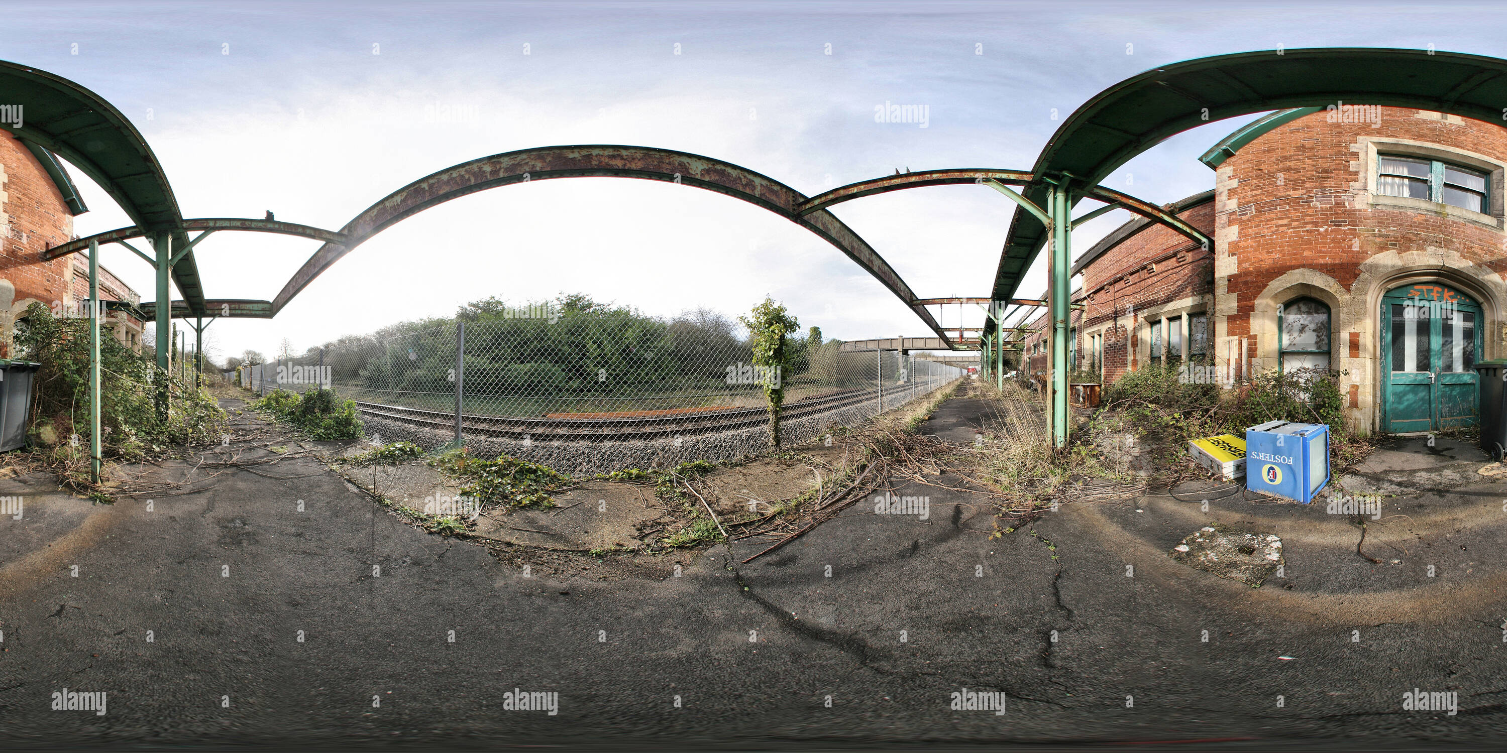 360° view of Seaton Junction Railway Station Axminster - Alamy