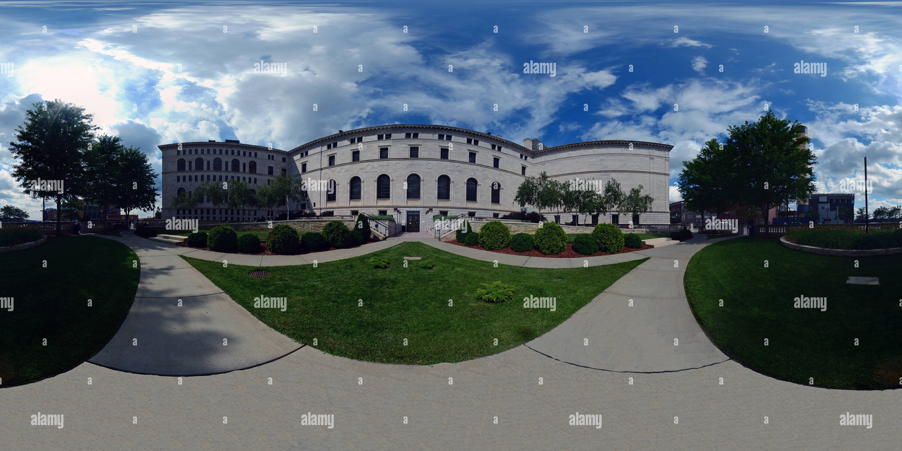 360° view of St Paul Public Library - Alamy