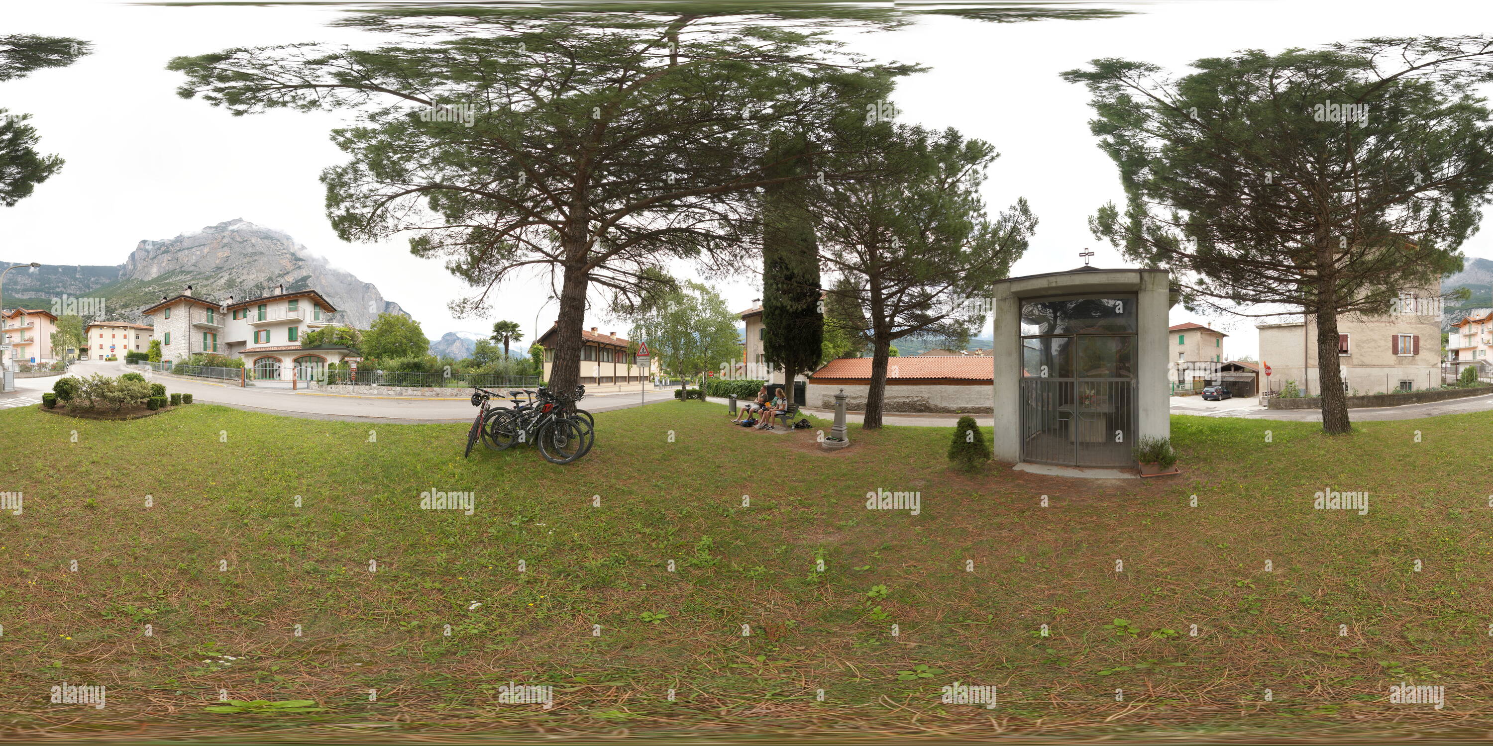 360° view of Italy Trentino Pietramurata - Alamy