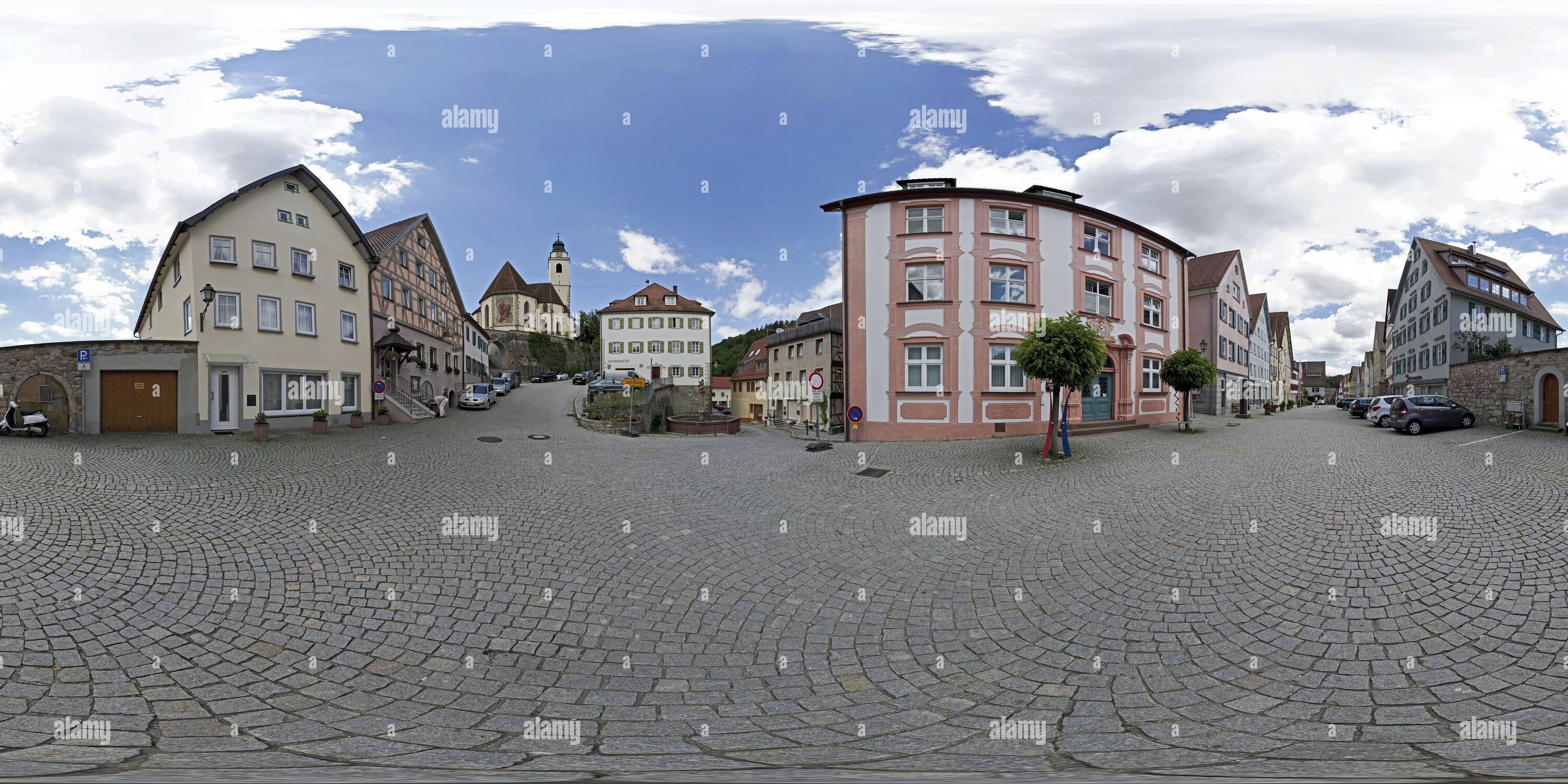 360° view of Horb am Neckar, Geßler Amthaus - Alamy
