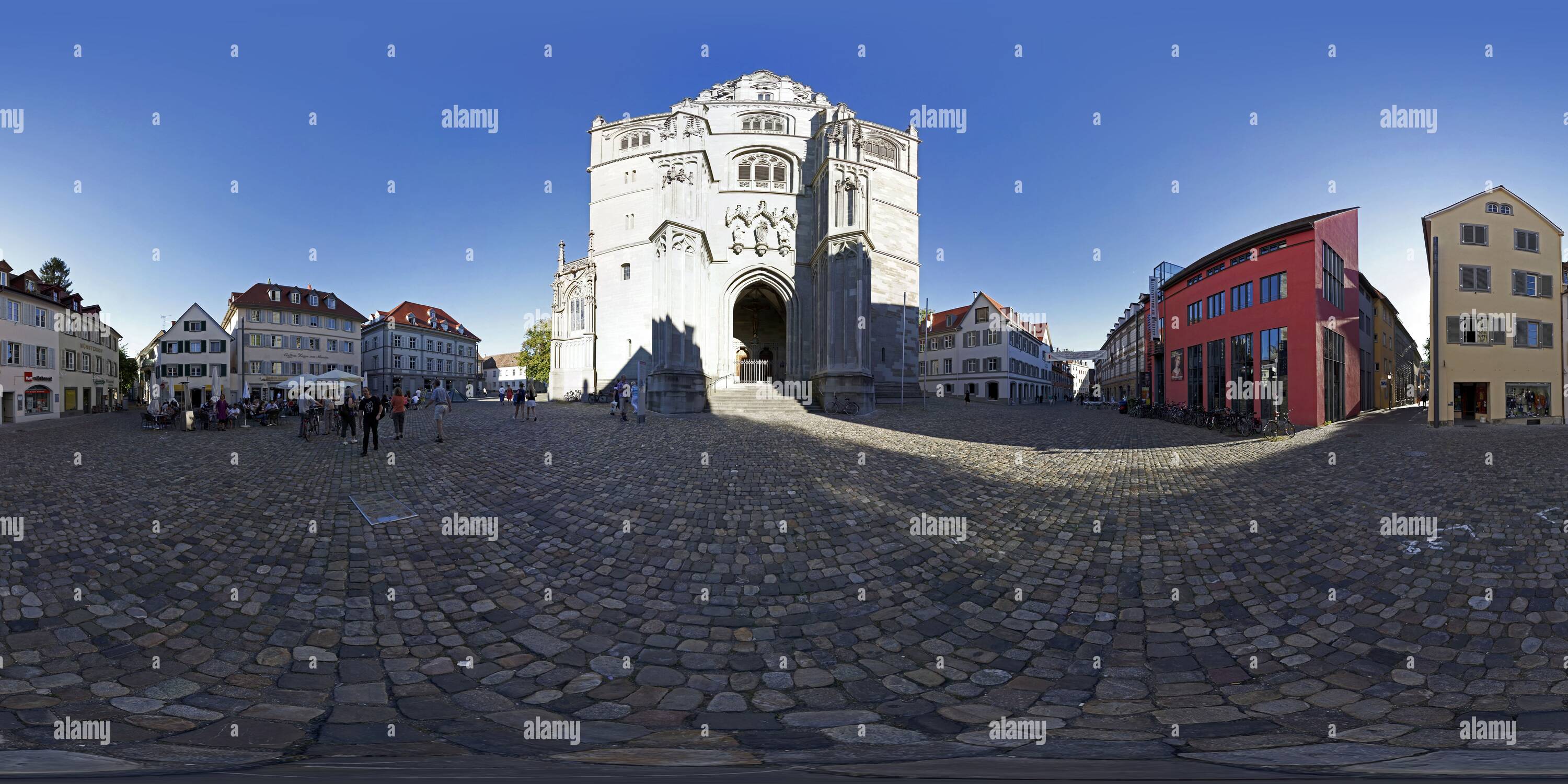 360° view of Konstanz, Cathedral, West Side - Alamy