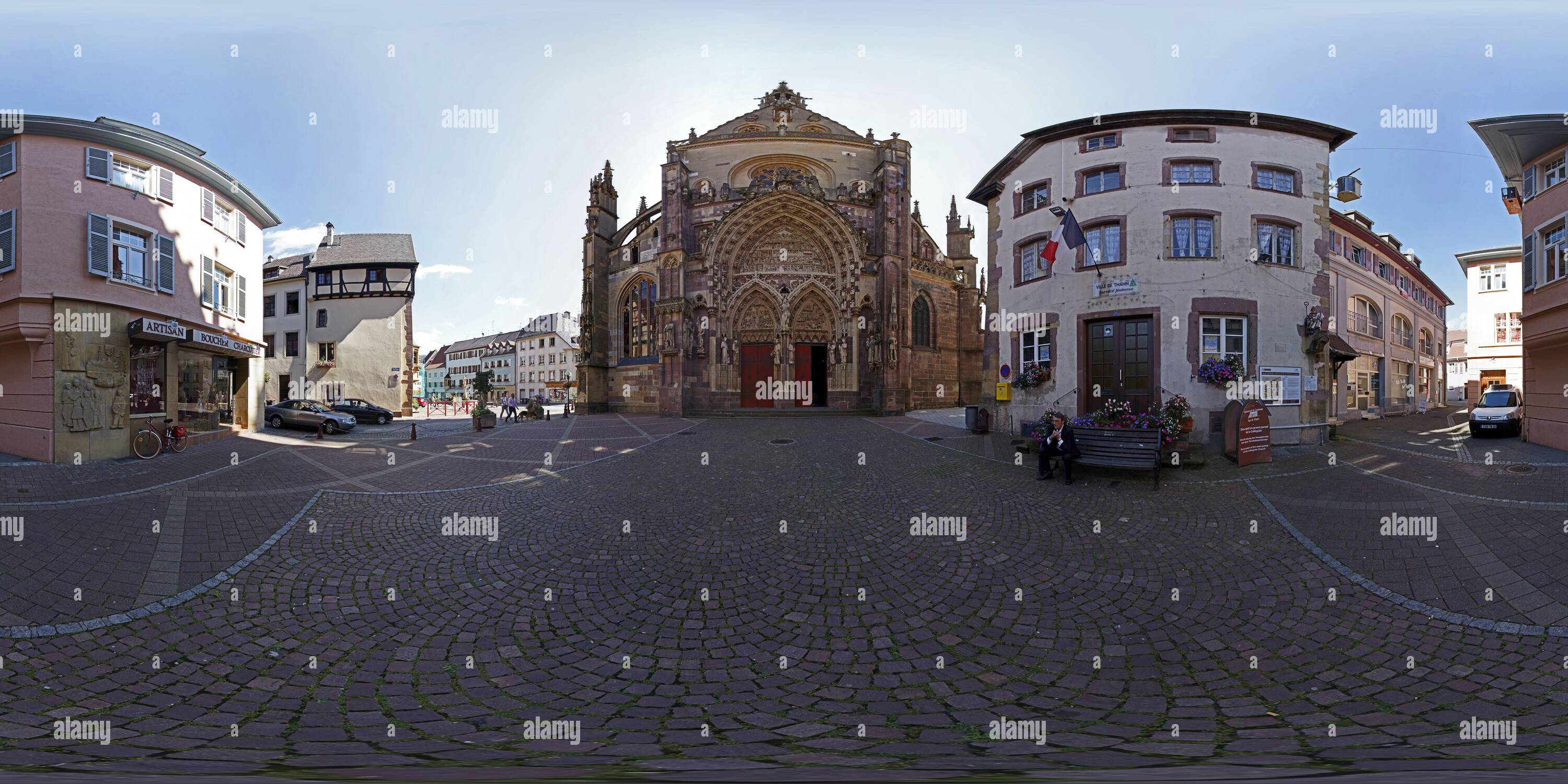 Thann church hi-res stock photography and images - Alamy