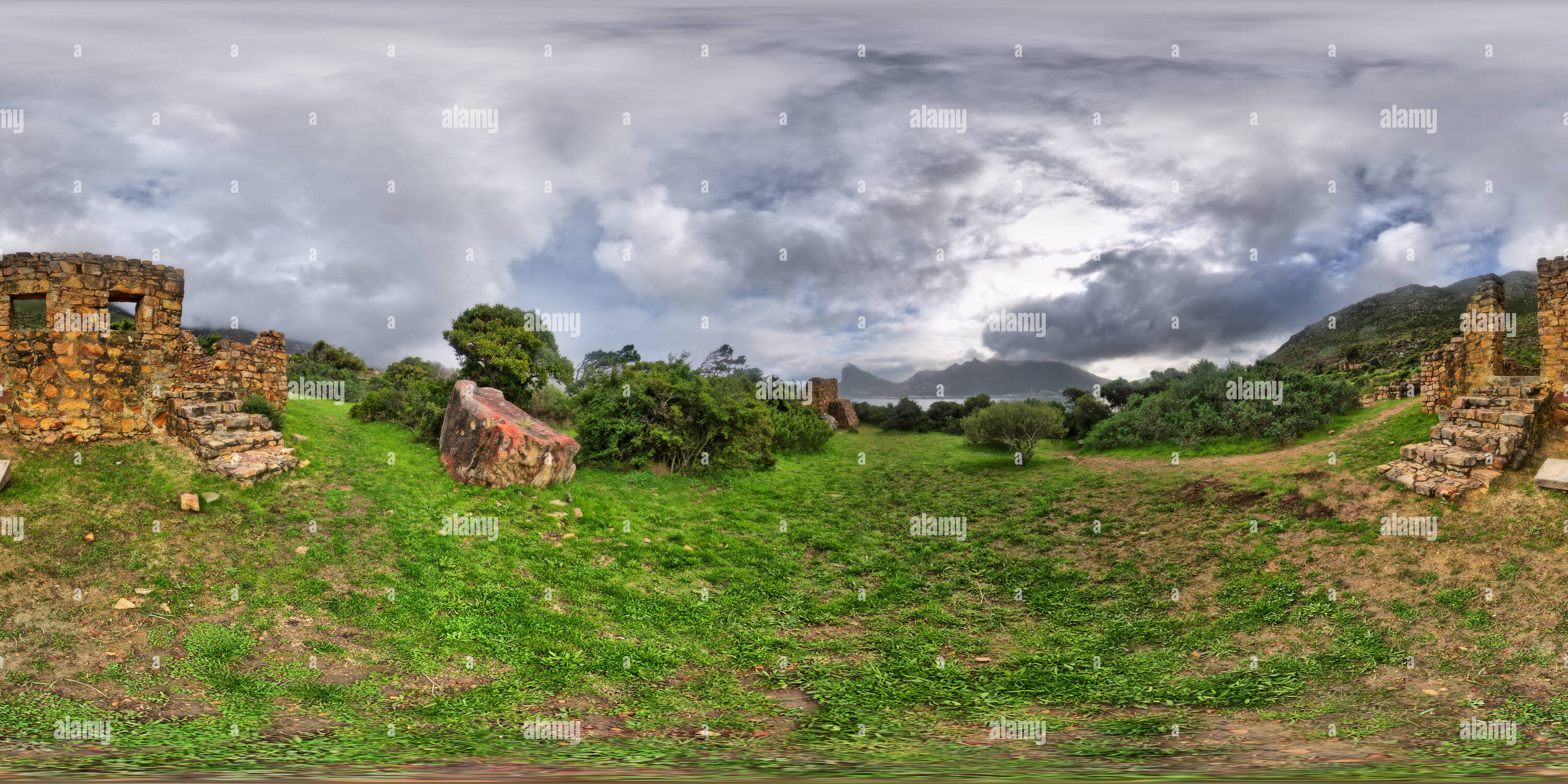 360° view of East Fort 3 - Alamy