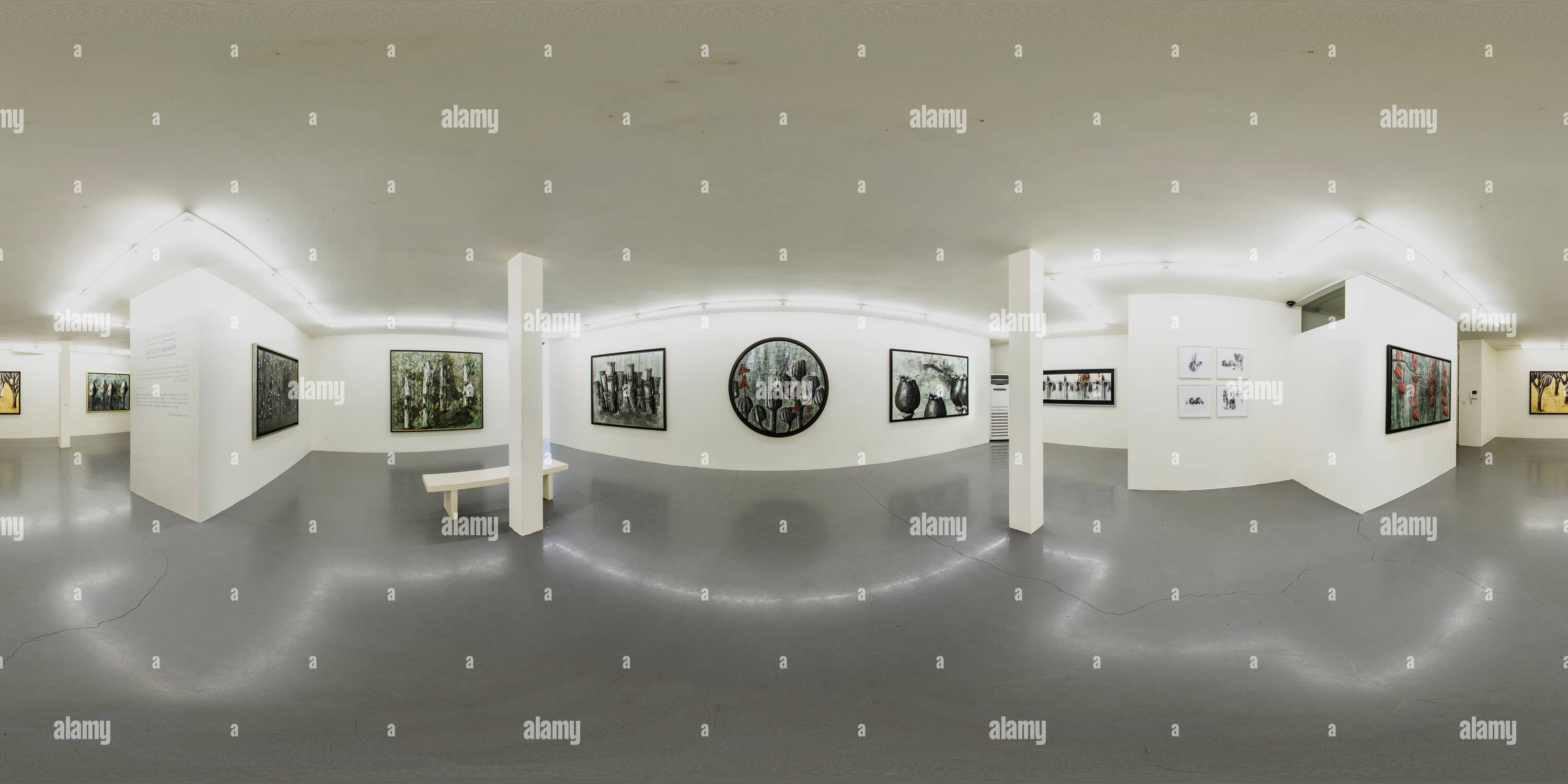 360° view of Etemad Gallery Sep 2014 Sepideh Sahar The Hiden Garden 02 ...