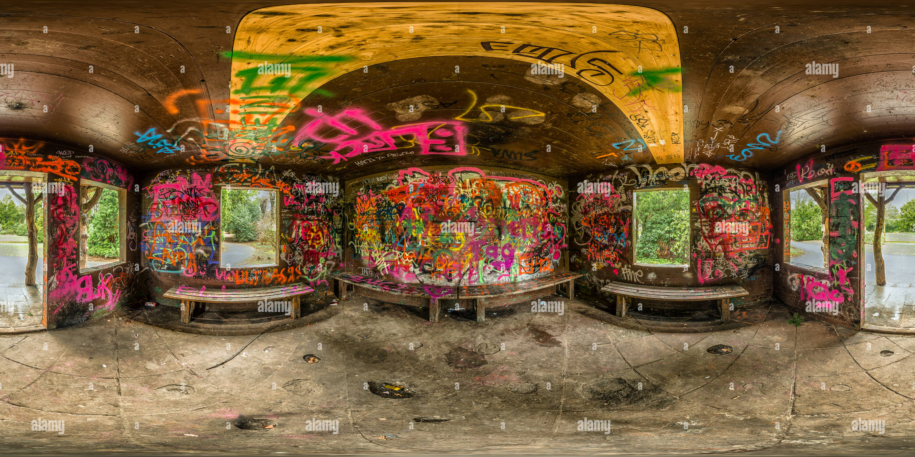 360° view of House of Witch - Alamy