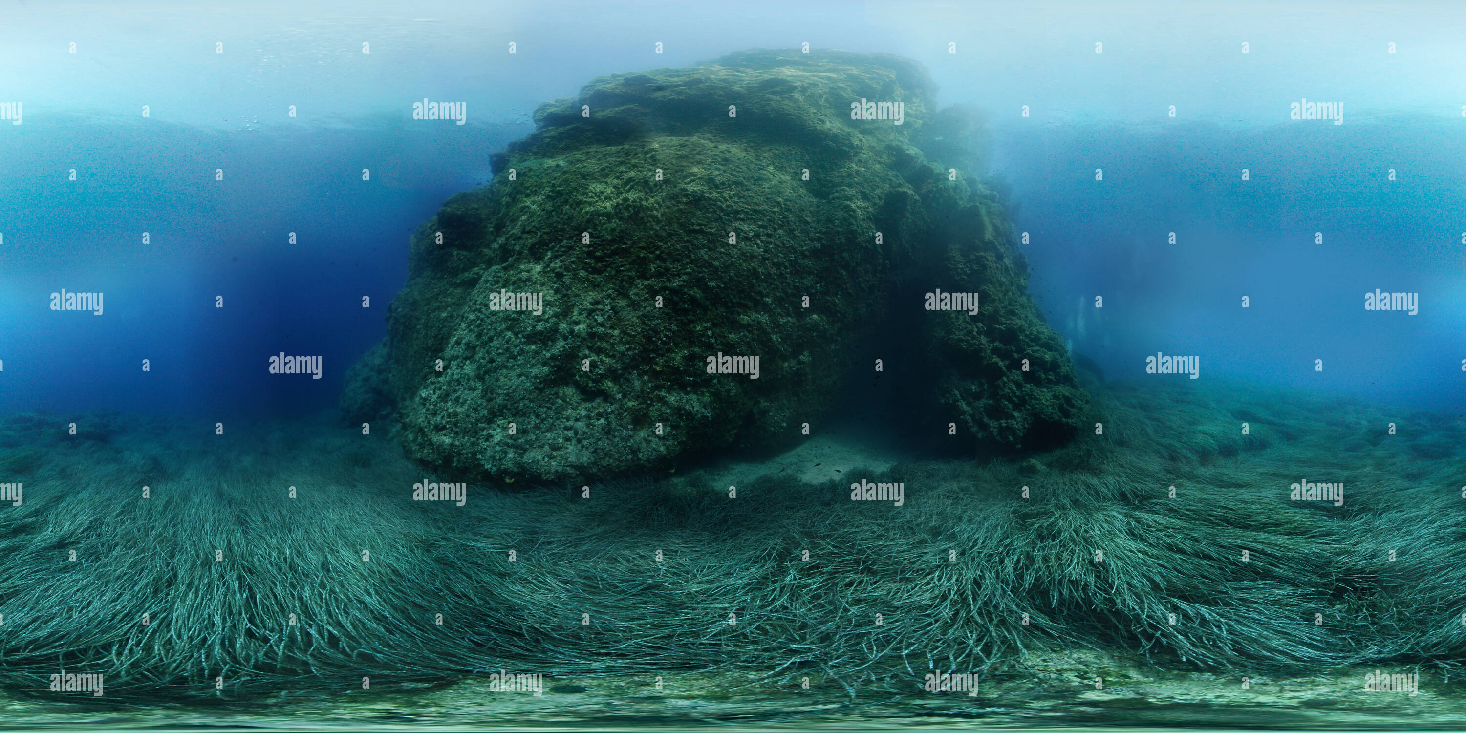 360° view of Lighthouse Cave Dive - Alamy