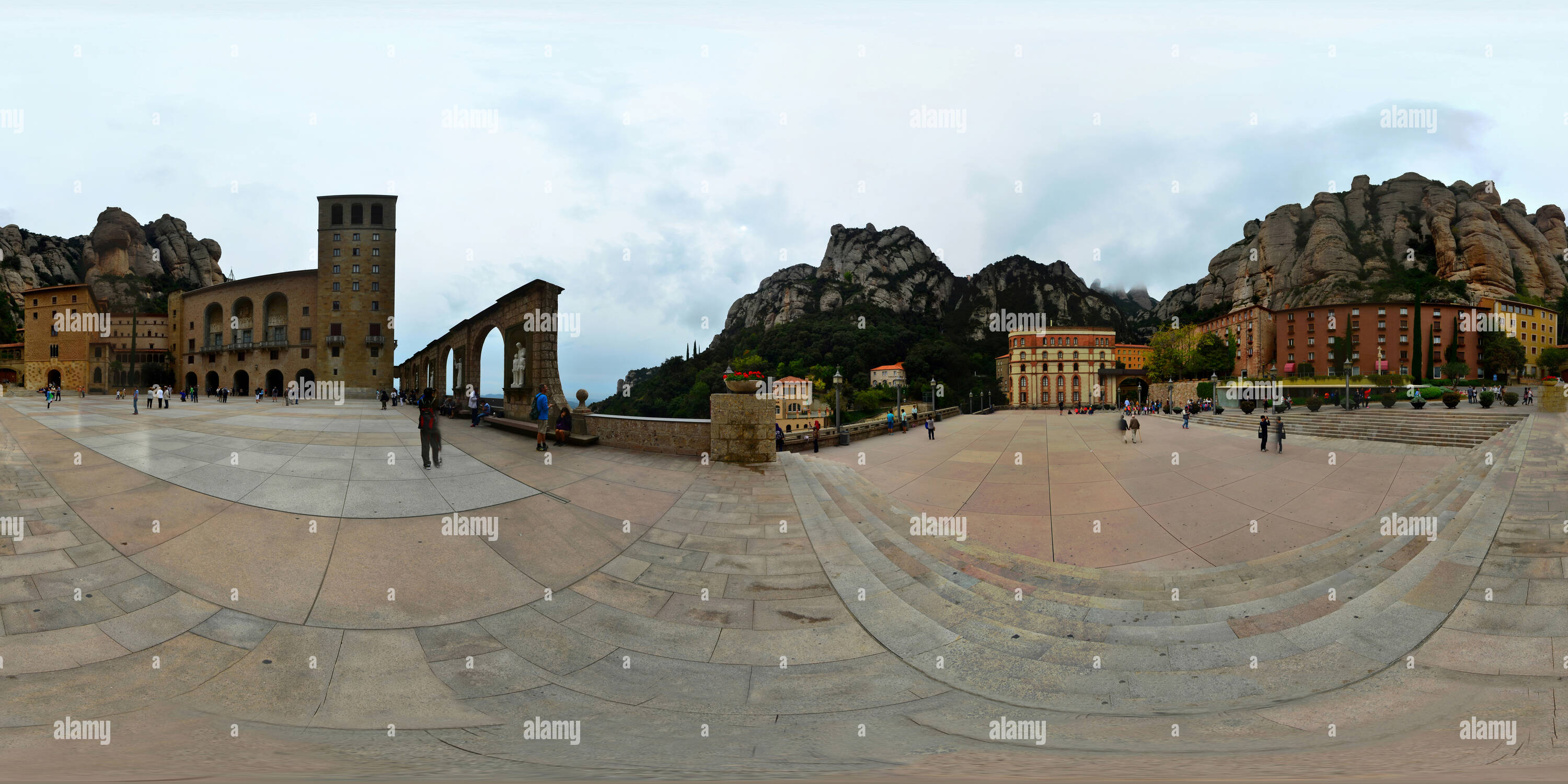 Monastery of monserrat hi-res stock photography and images - Alamy