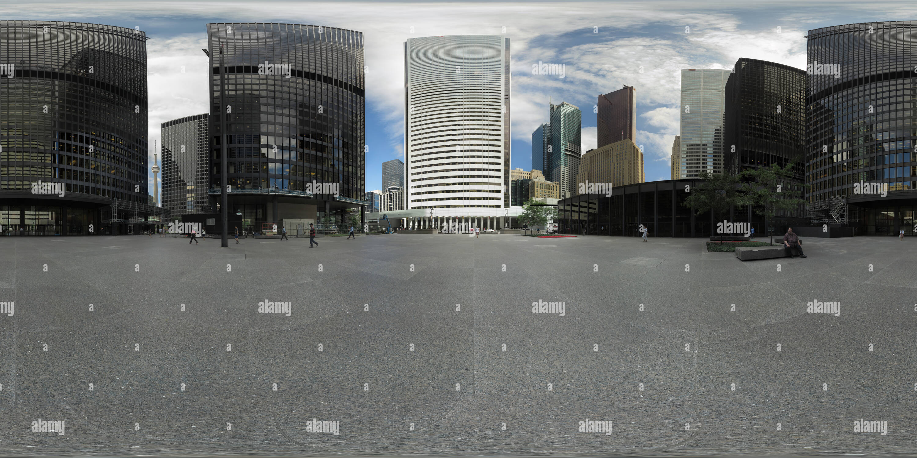360° view of Toronto Dominion Centre - Alamy