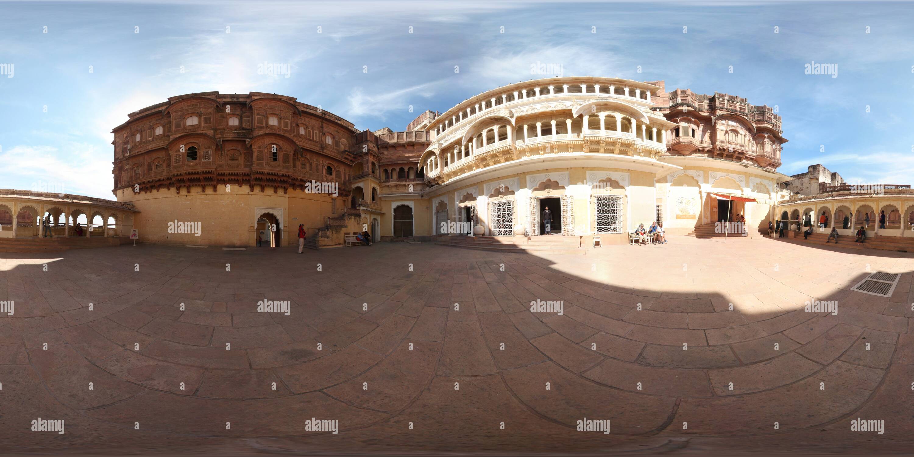 360° view of Merangart Fort - Jodhpur (Rajasthan) - India - Alamy