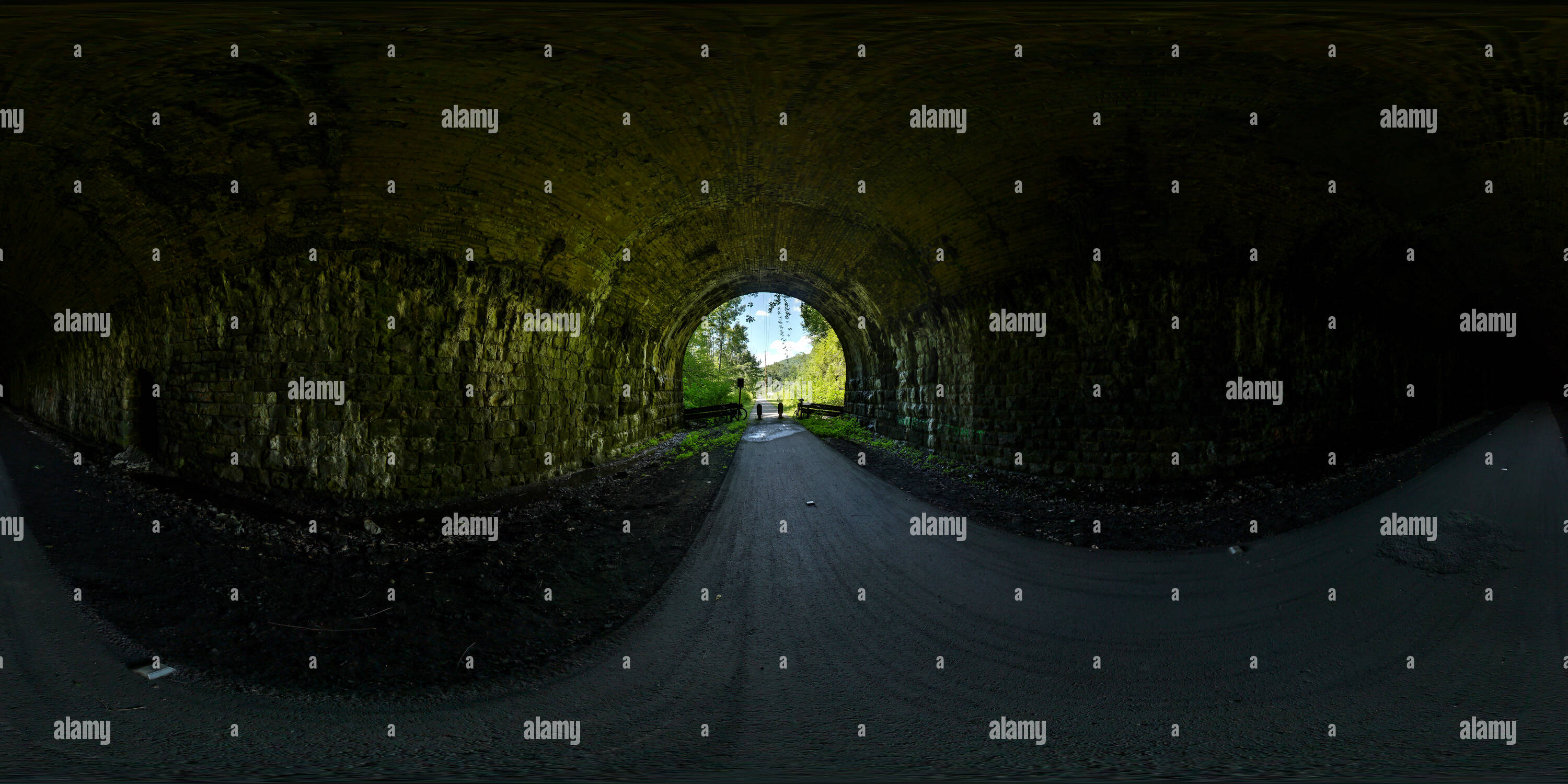 Tunnels kennerdell biking trails hiking hi-res stock photography and ...