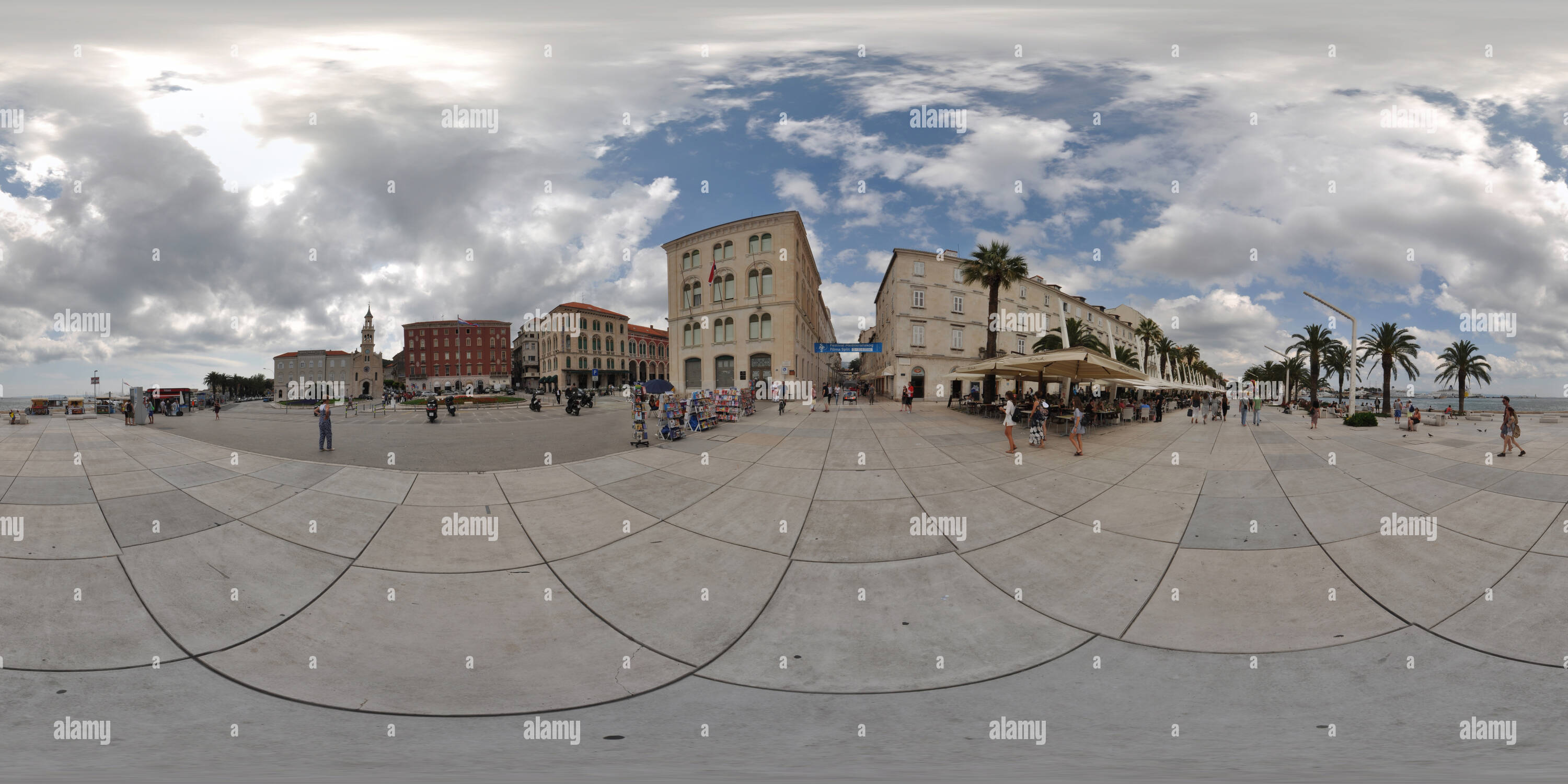 360° view of Split - Riva - Alamy