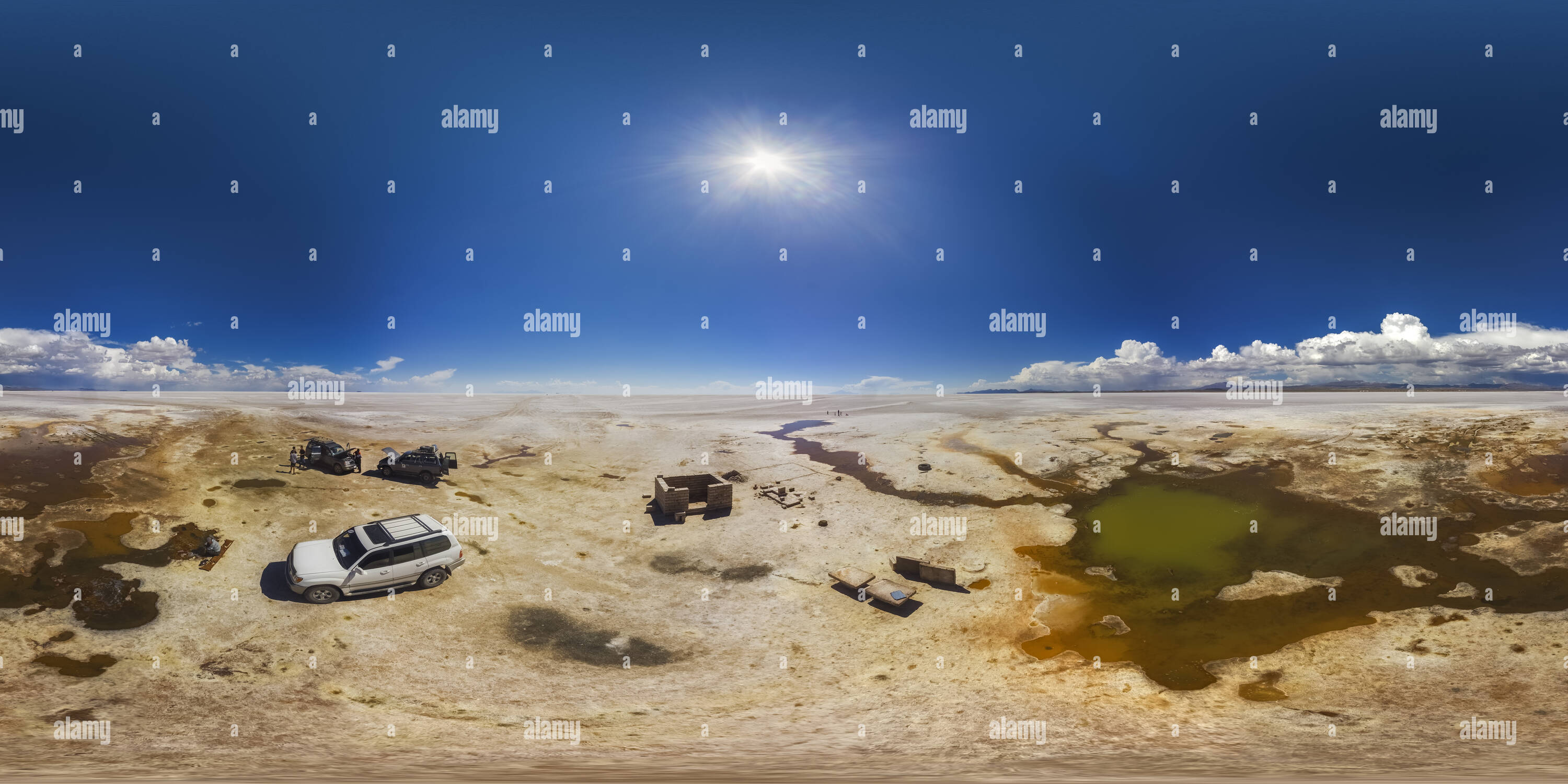 360° view of Ojos del Salar 2 - Alamy