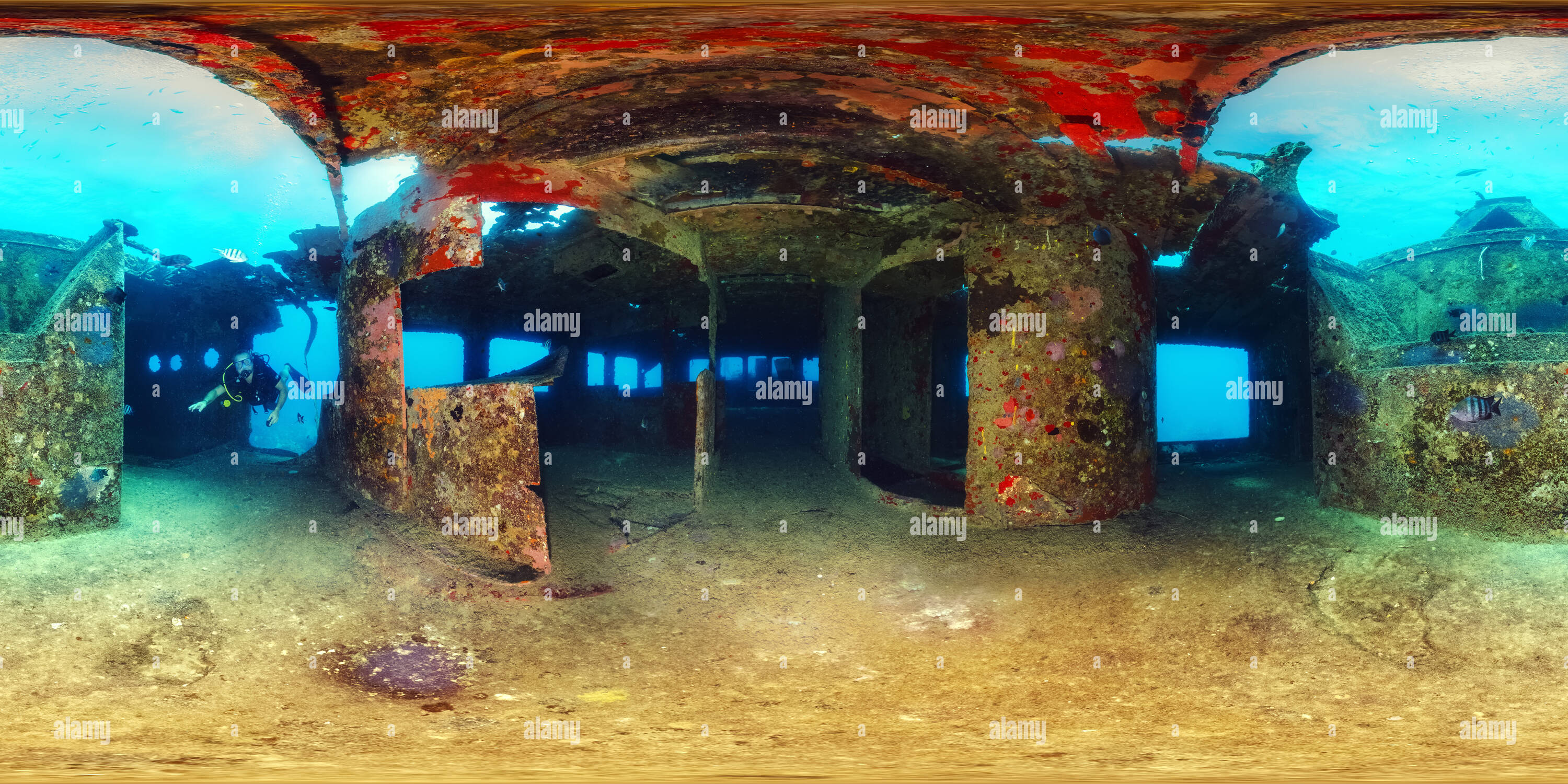 360° view of Atlantic Princess Wreck II - Alamy