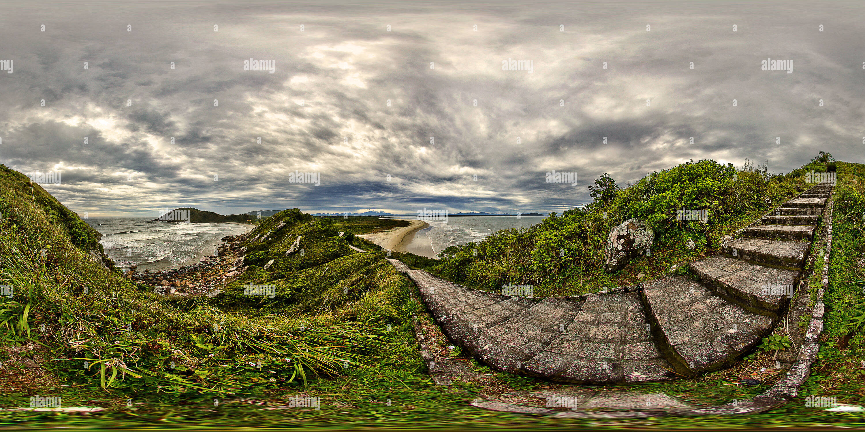 360° view of The Lighthouse's pathway - Alamy