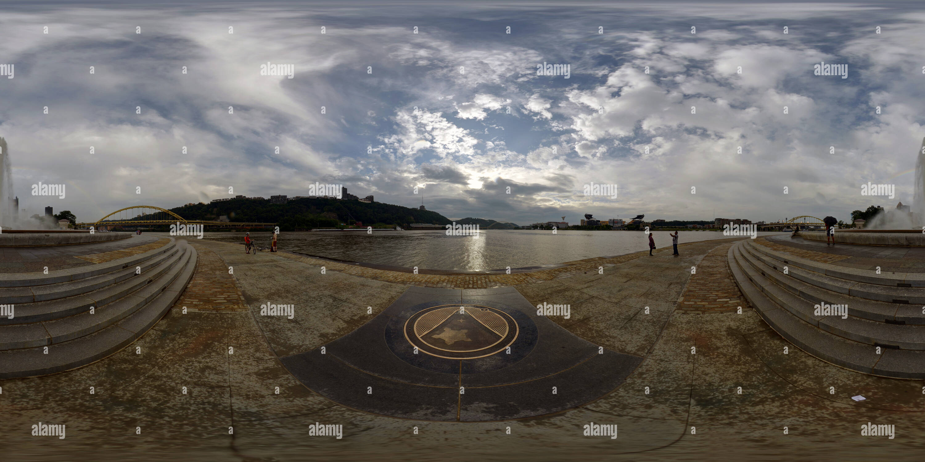 360° view of Point State Park - Alamy