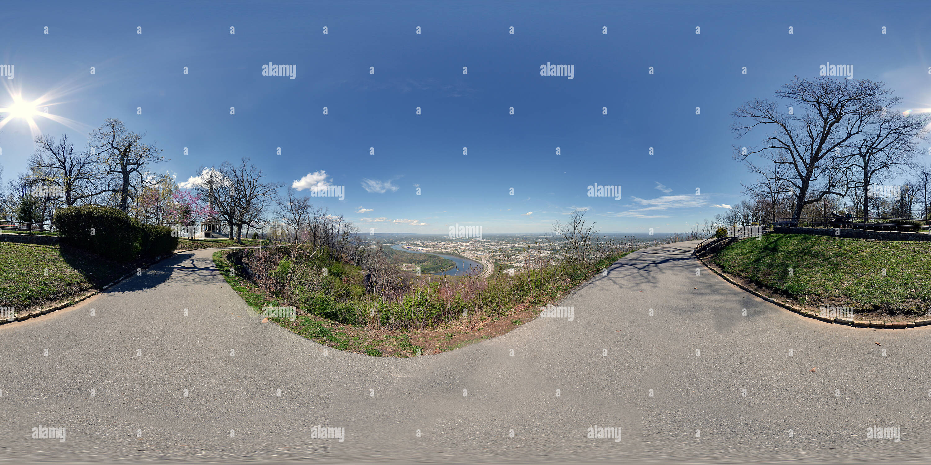 360° view of Lookout Mountain 1 - Alamy
