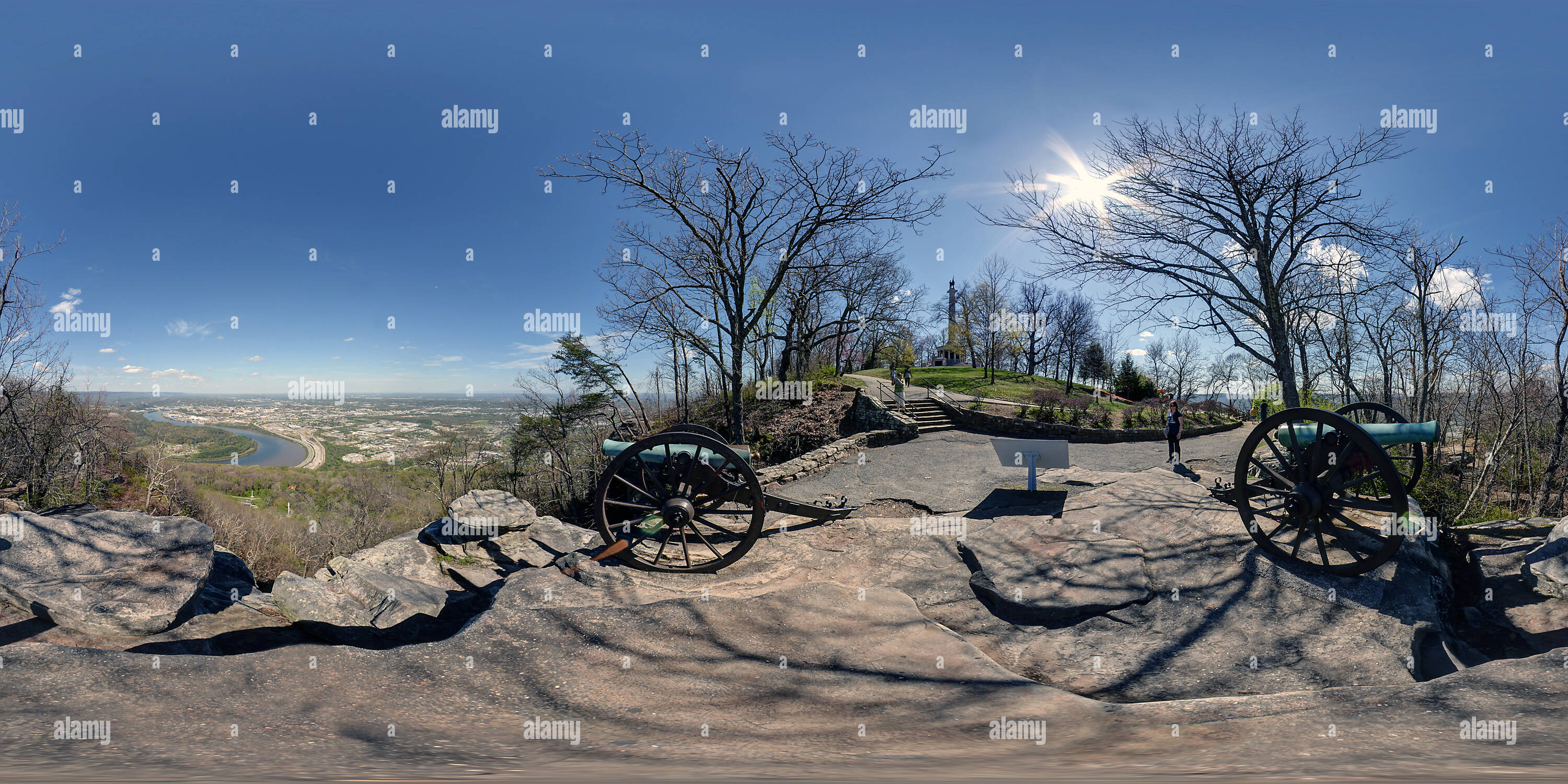360° view of Lookout Mountain 2 - Alamy
