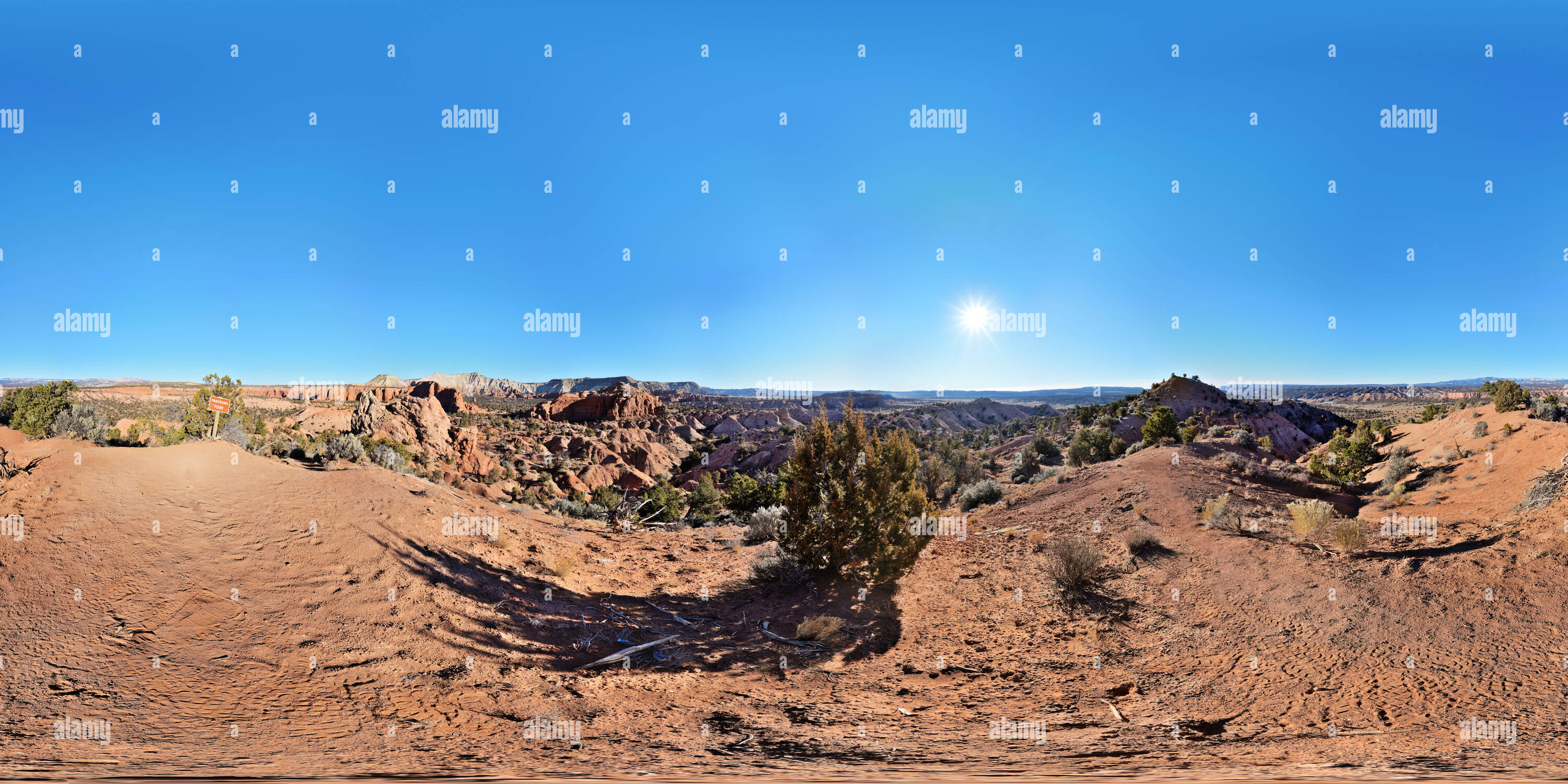 360° view of Panorama Point, Kodachrome State Park, Utah, USA - Alamy