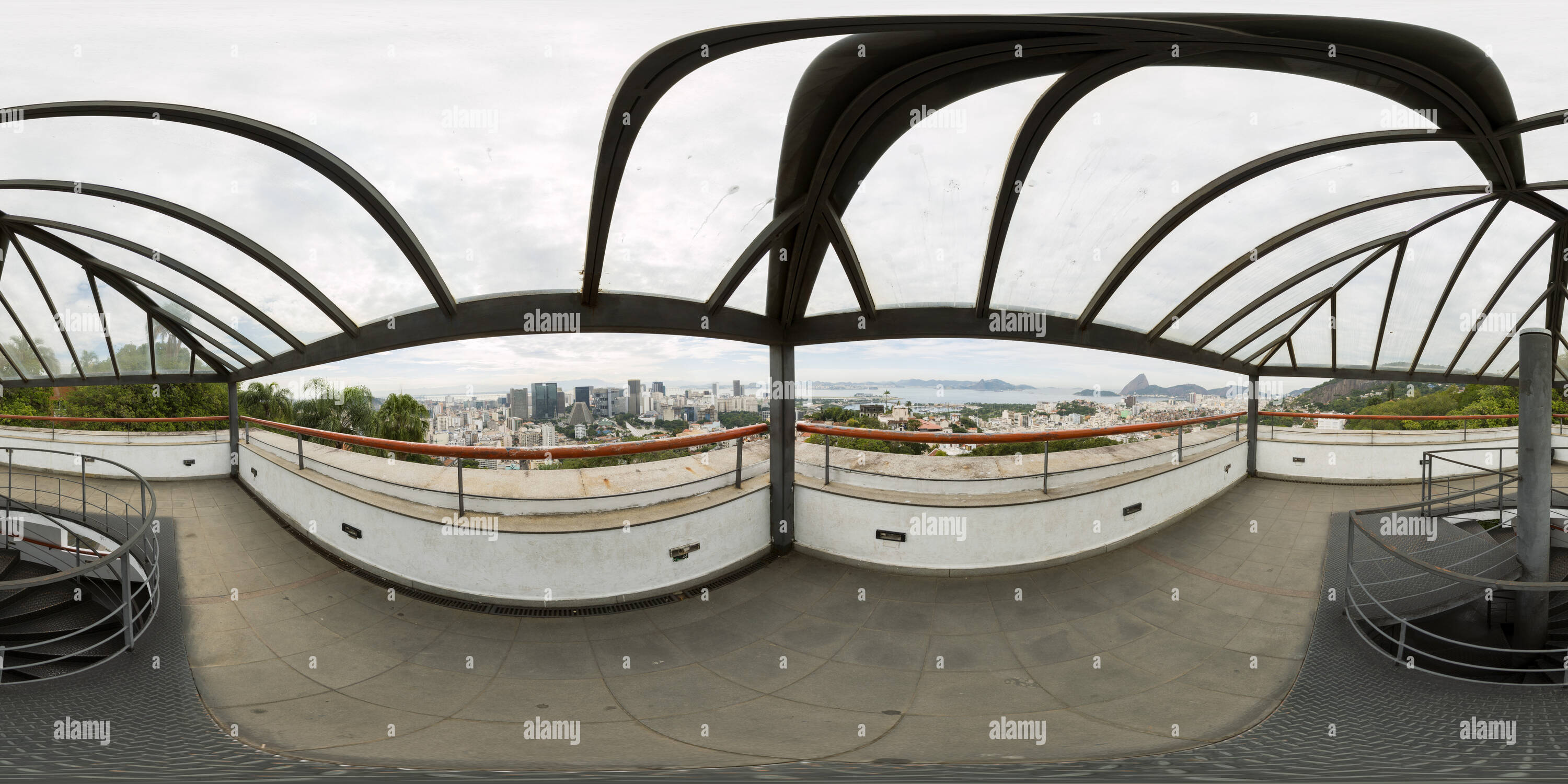 360° view of Ruins Park, Rio de Janeiro, Brazil - Alamy