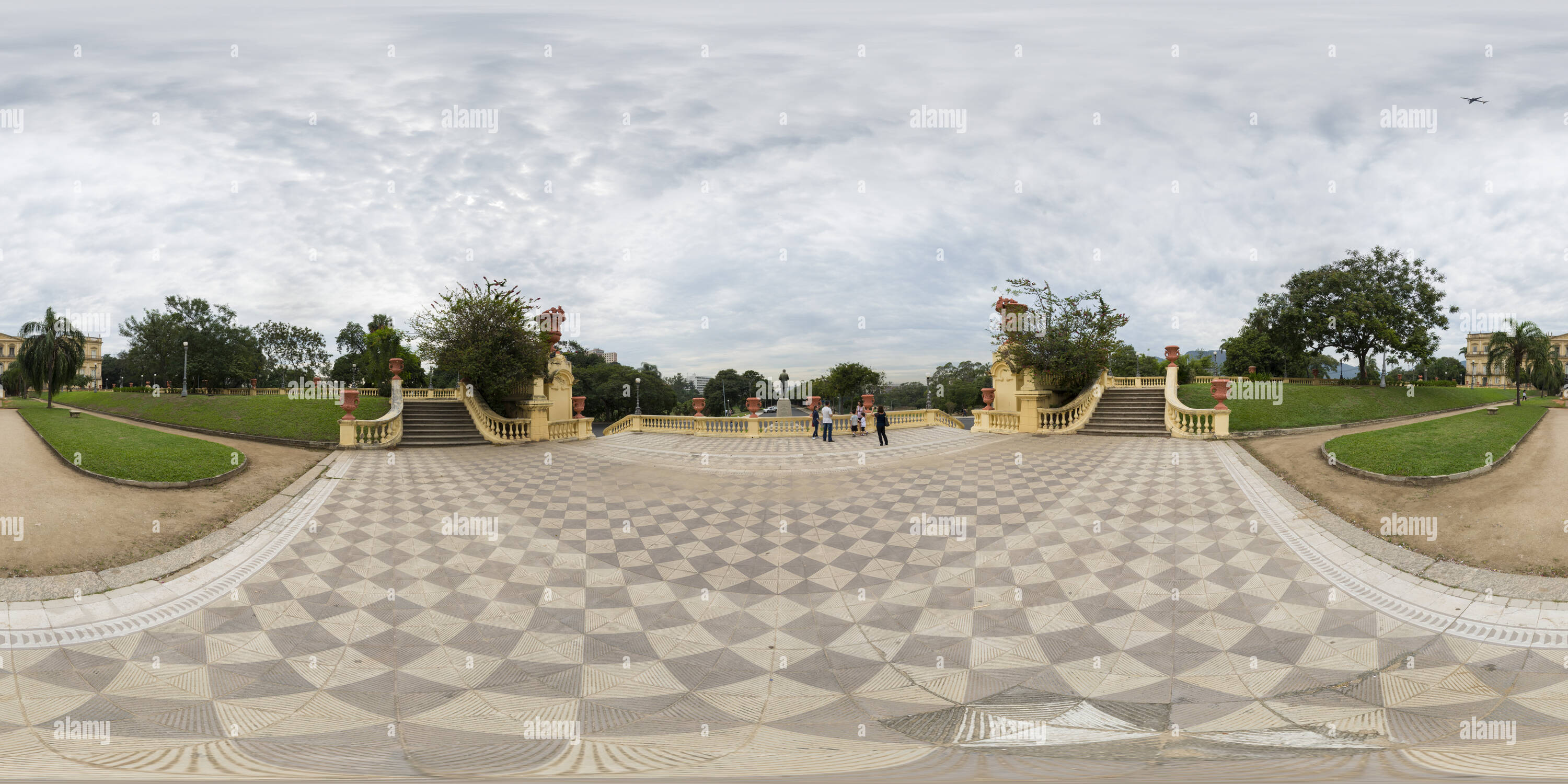 360° view of National Museum of Brazil, Rio de Janeiro - Alamy