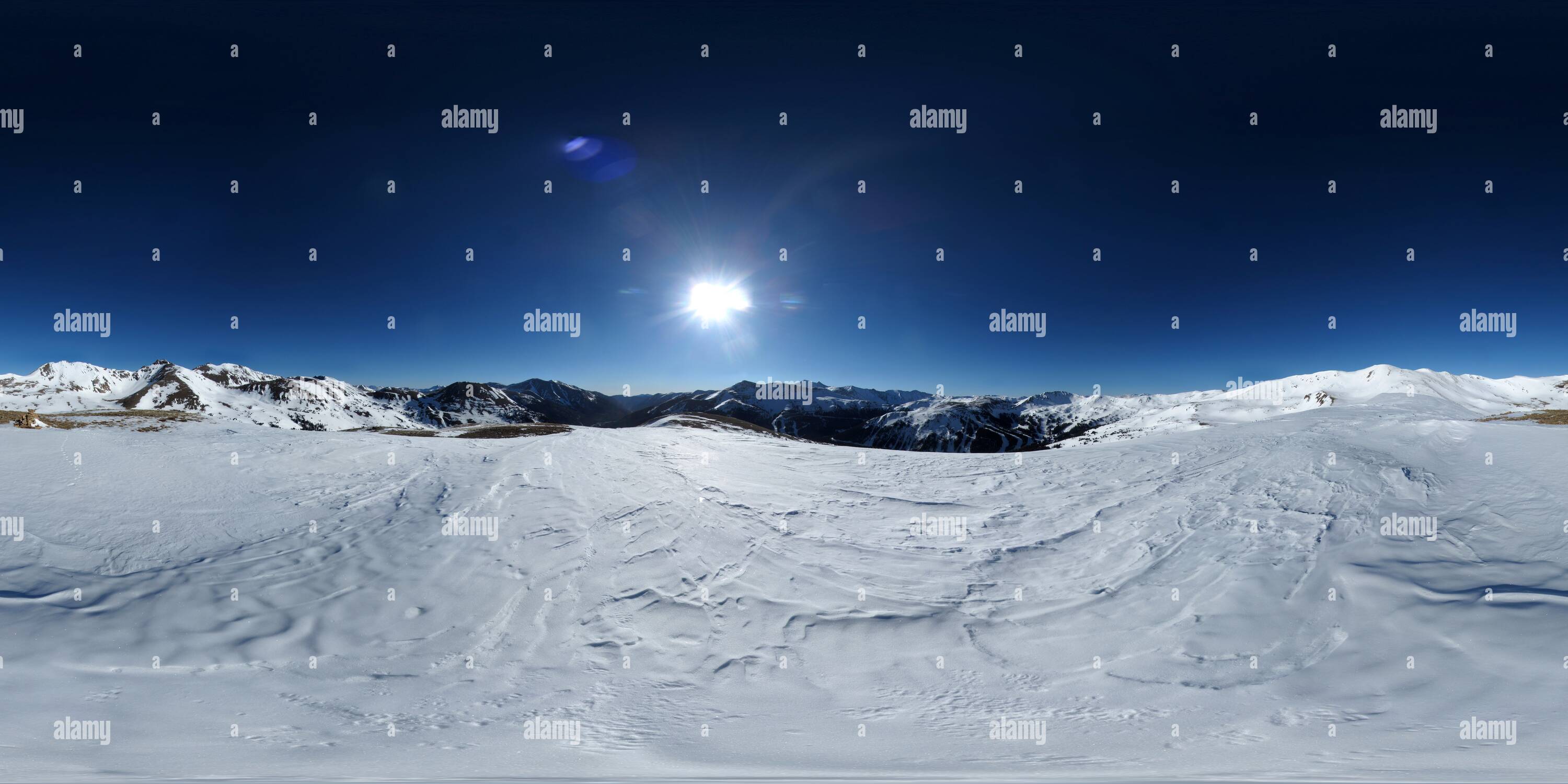 360° view of Mt. Trelease (12477'/3803m) summit - Alamy