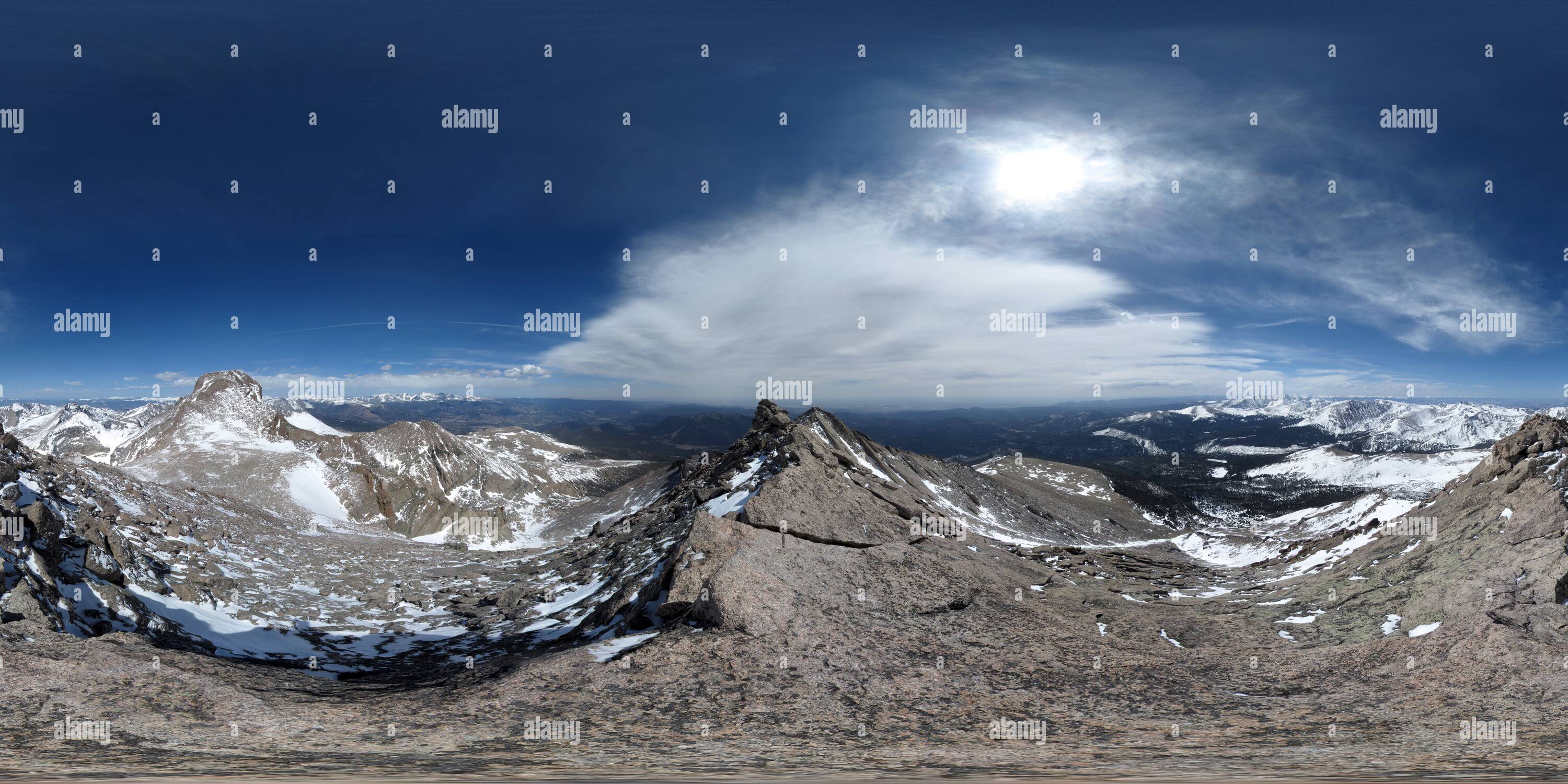 Mount meeker hi-res stock photography and images - Alamy