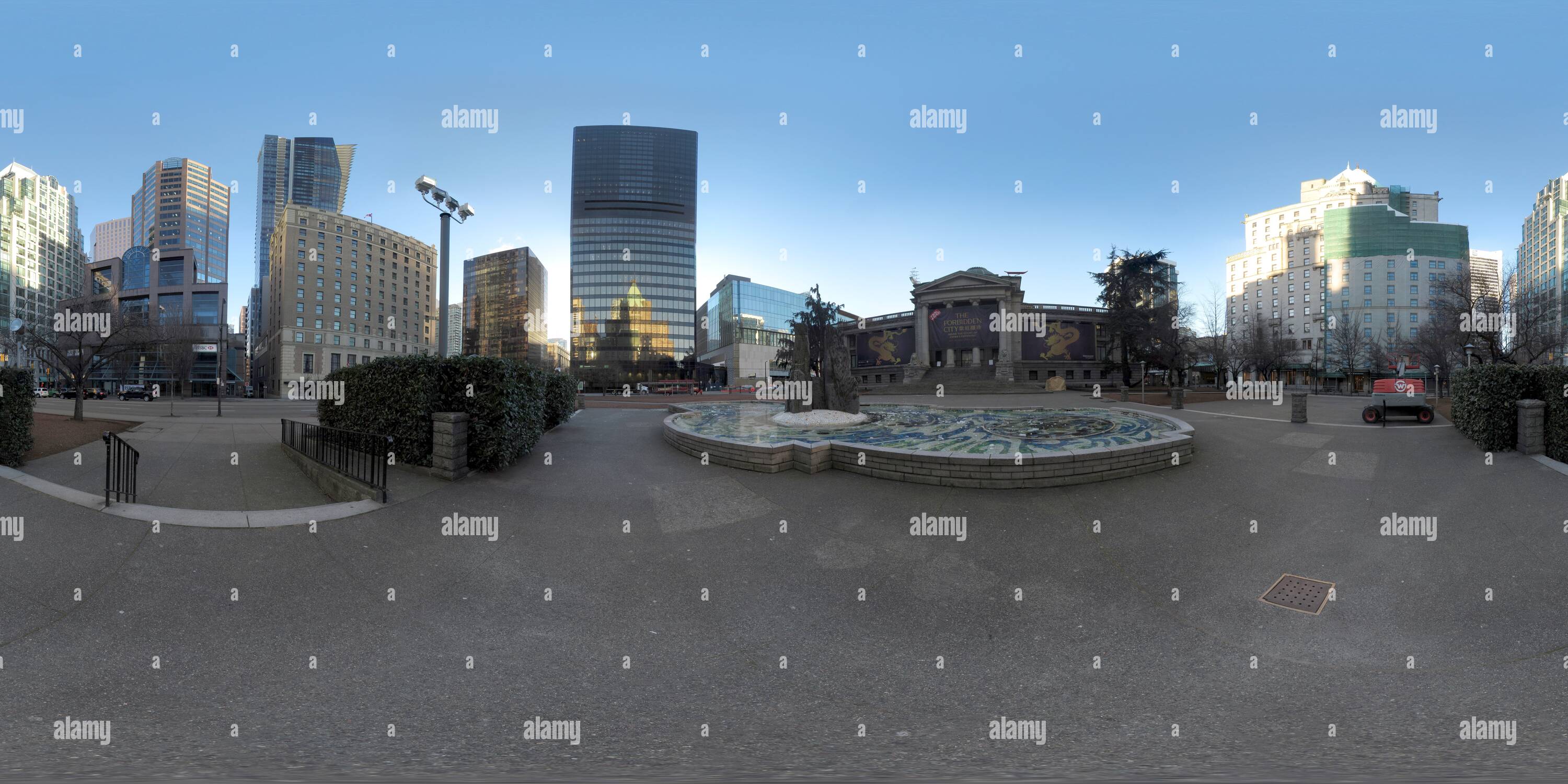 360° view of Vancouver Art Gallery - Alamy