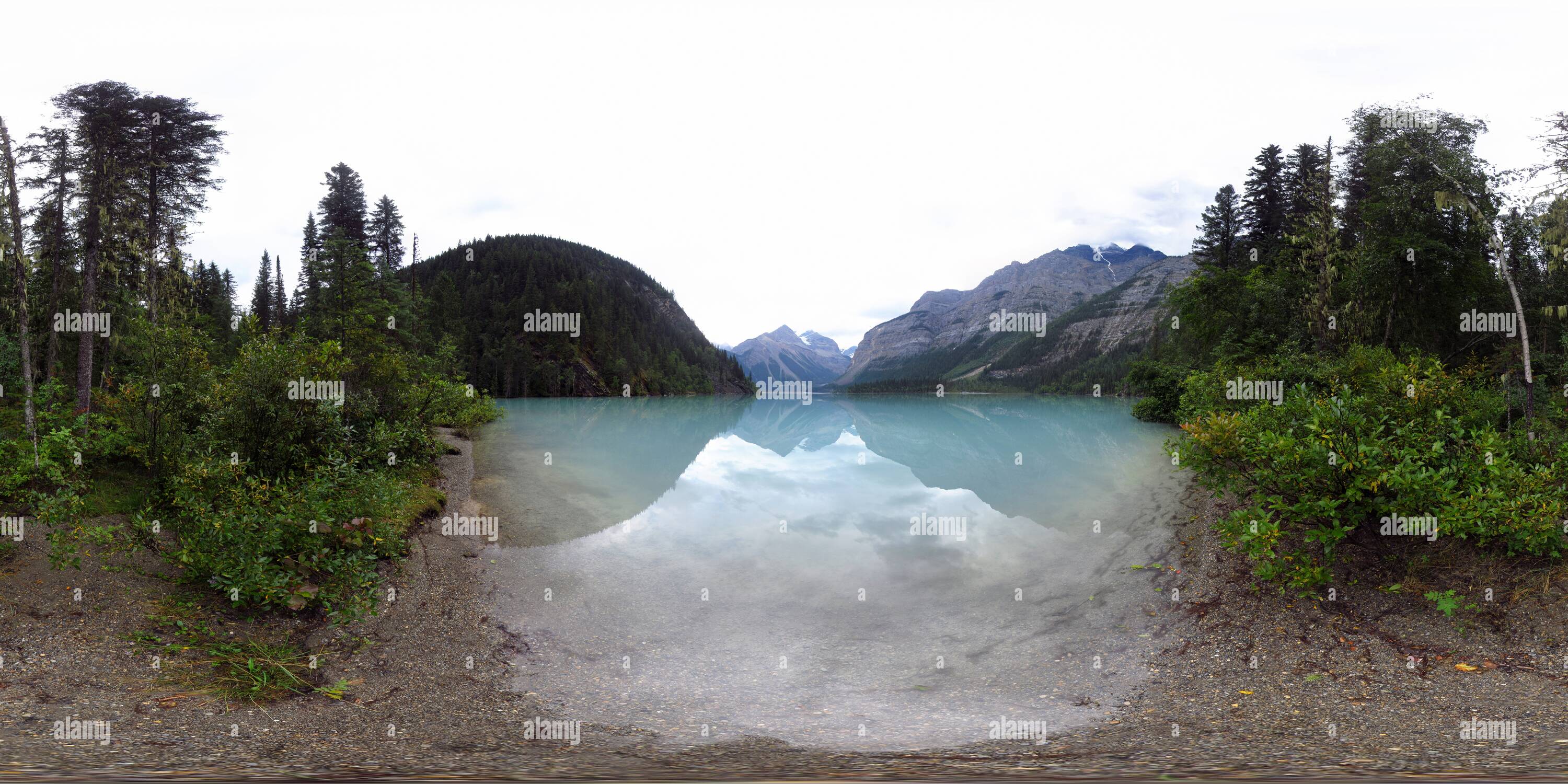 360° view of Kinney Lake [2] - Alamy