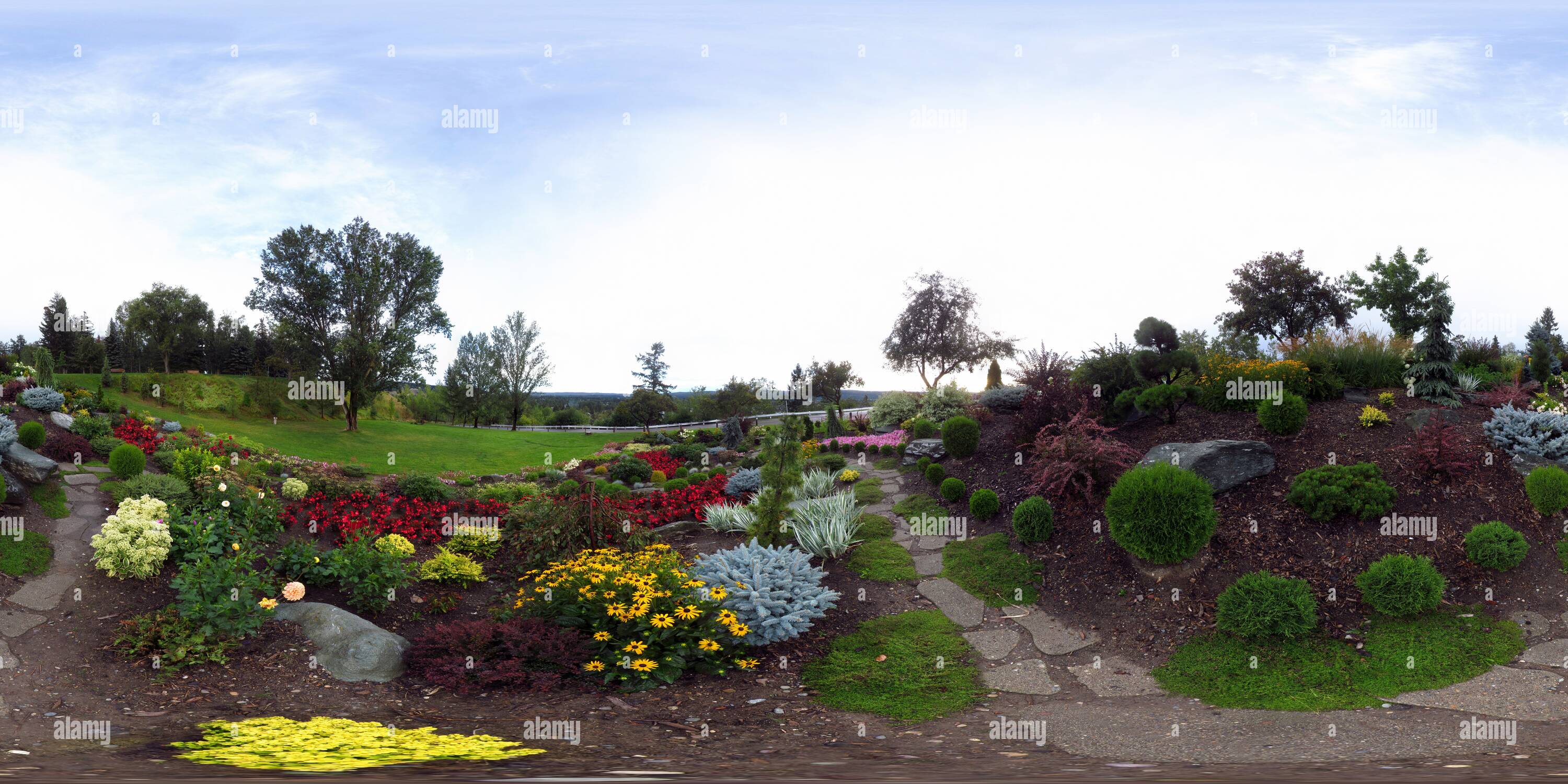 360° view of Connaught Hill Park [1] - Alamy