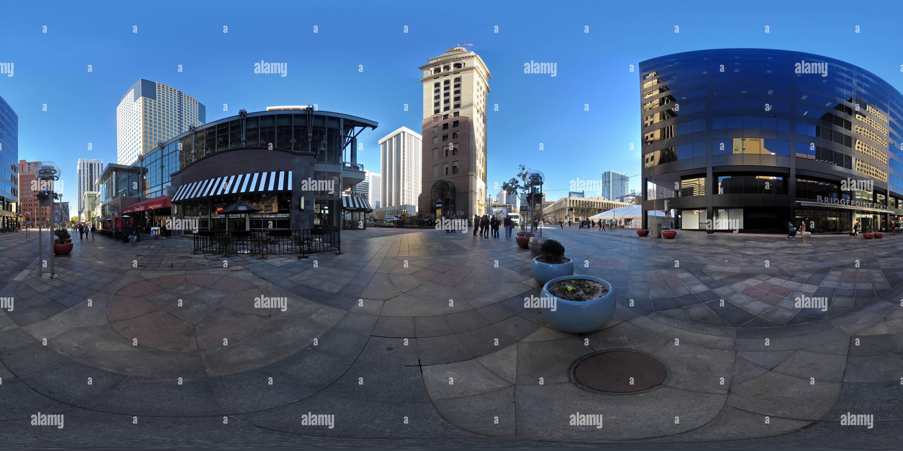 360° view of 16th Street Mall [2] - Alamy