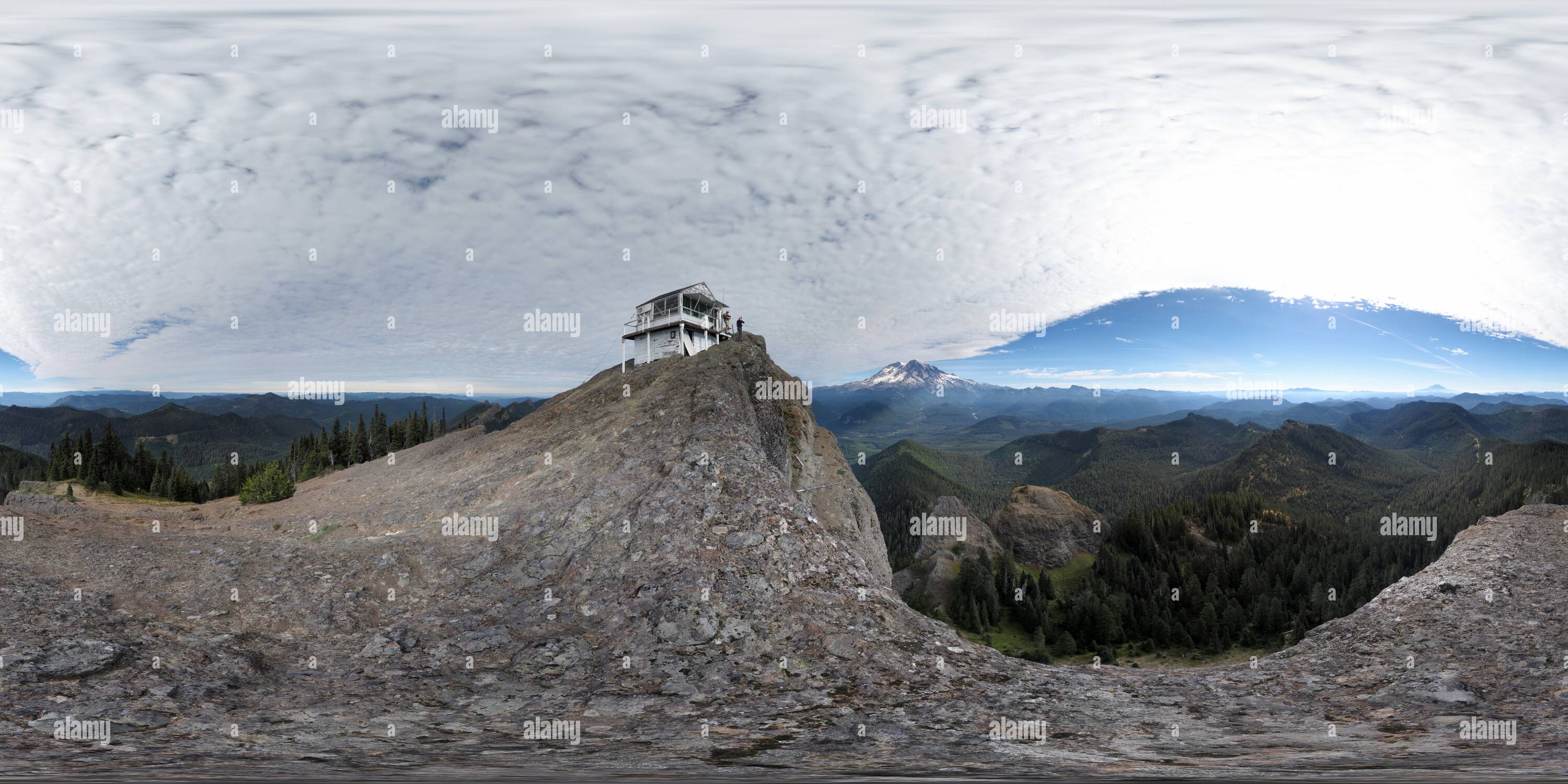 360° view of High Rock (5685'/1733m) summit [2] - Alamy