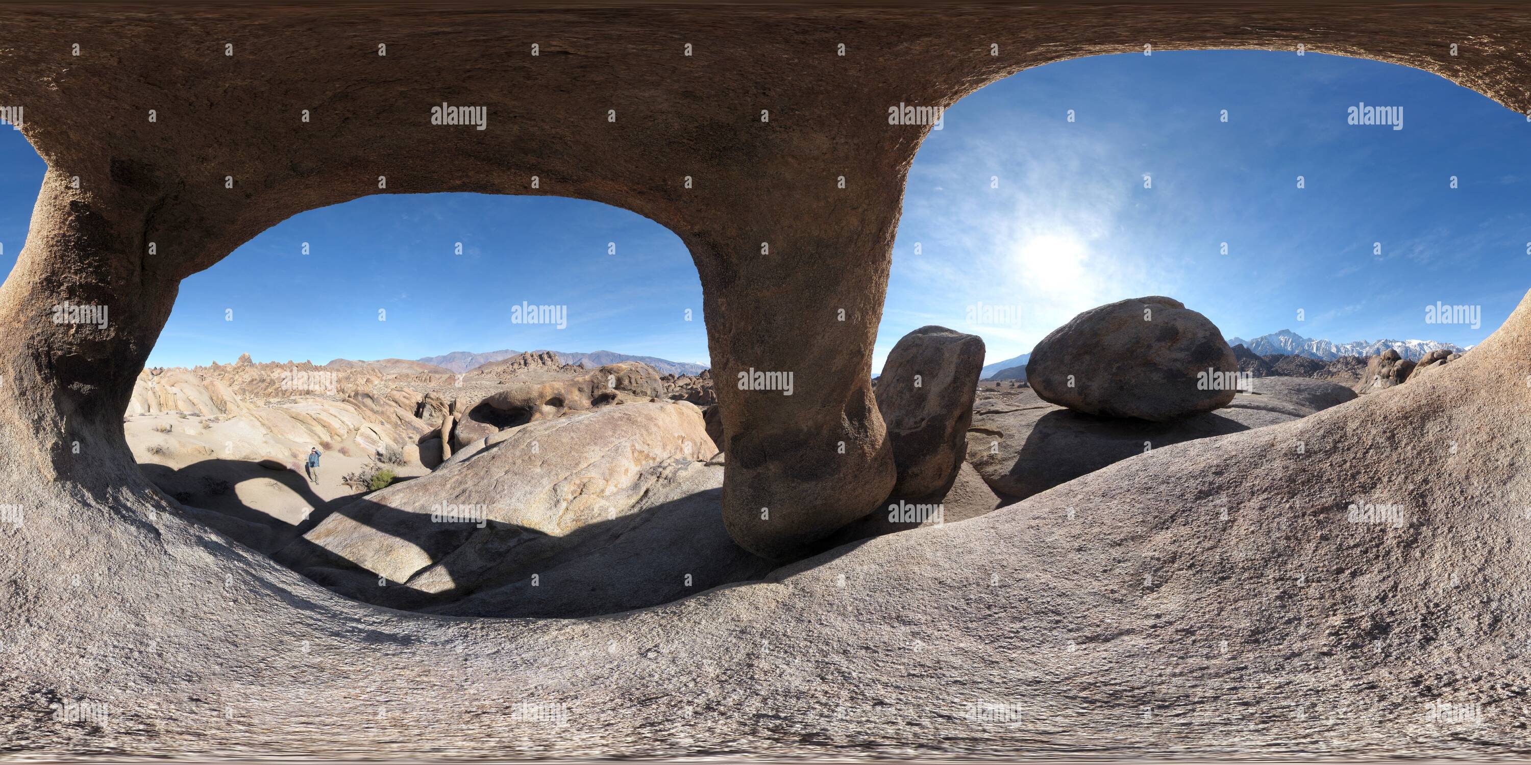 360° view of Mobius Arch [1] - Alamy